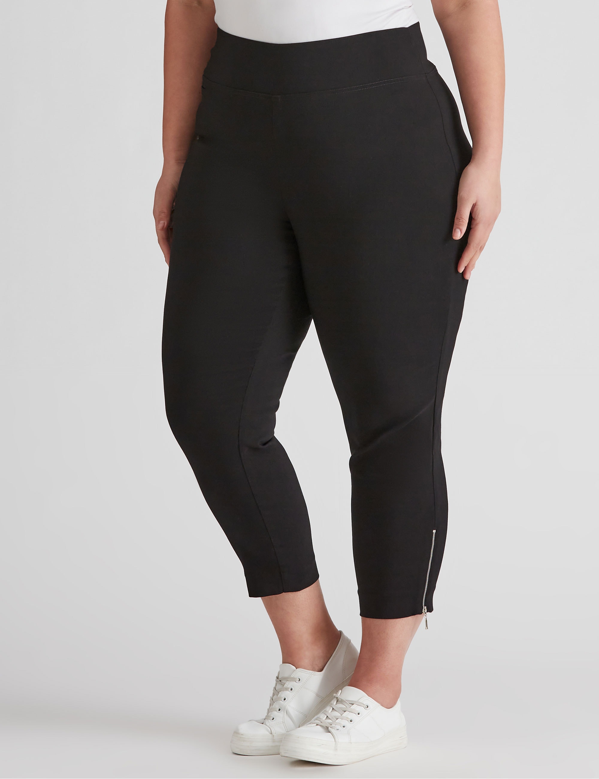 Womens Autograph Super Stretch Ankle Grazer Pants - Plus Size