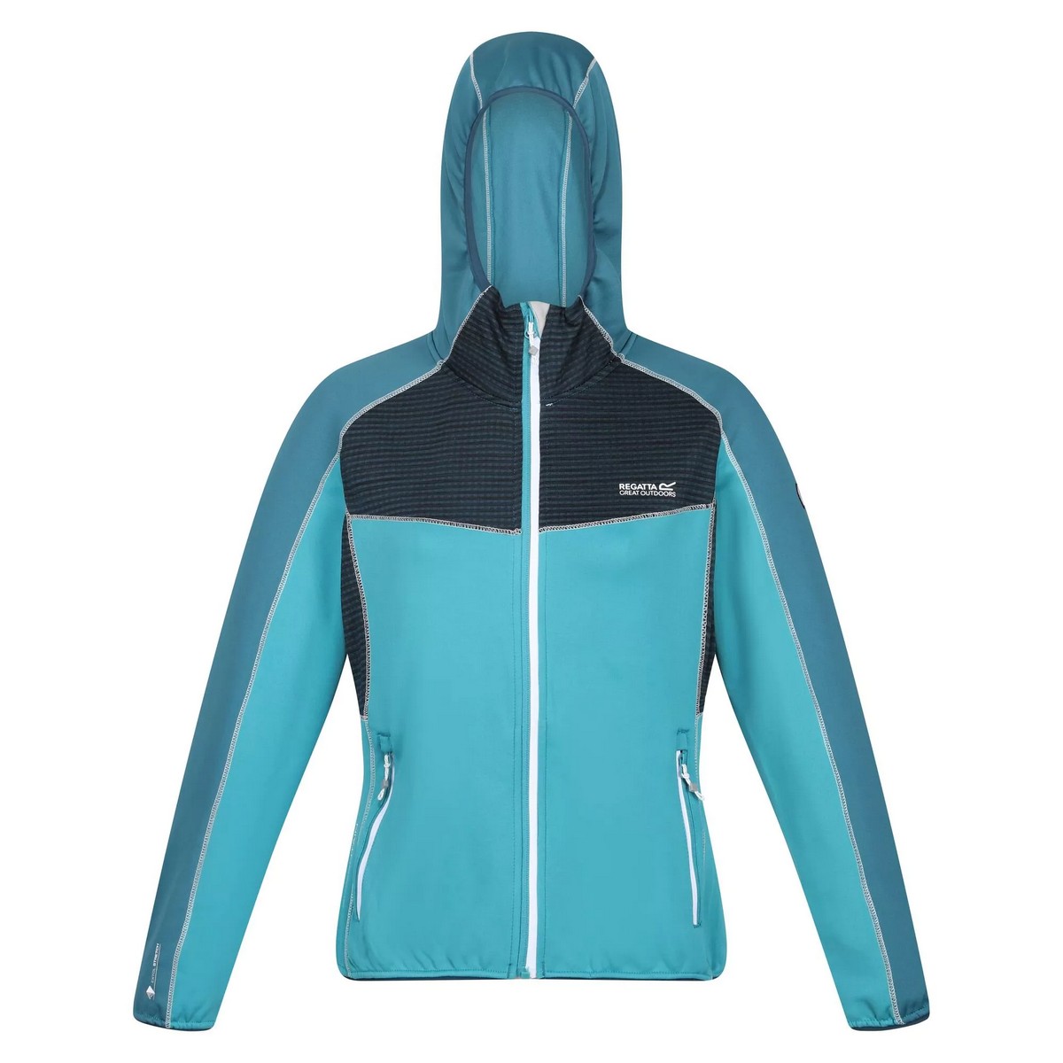 Regatta Womens/Ladies Attare Lightweight Jacket (Pagoda Blue/Dragonfly)