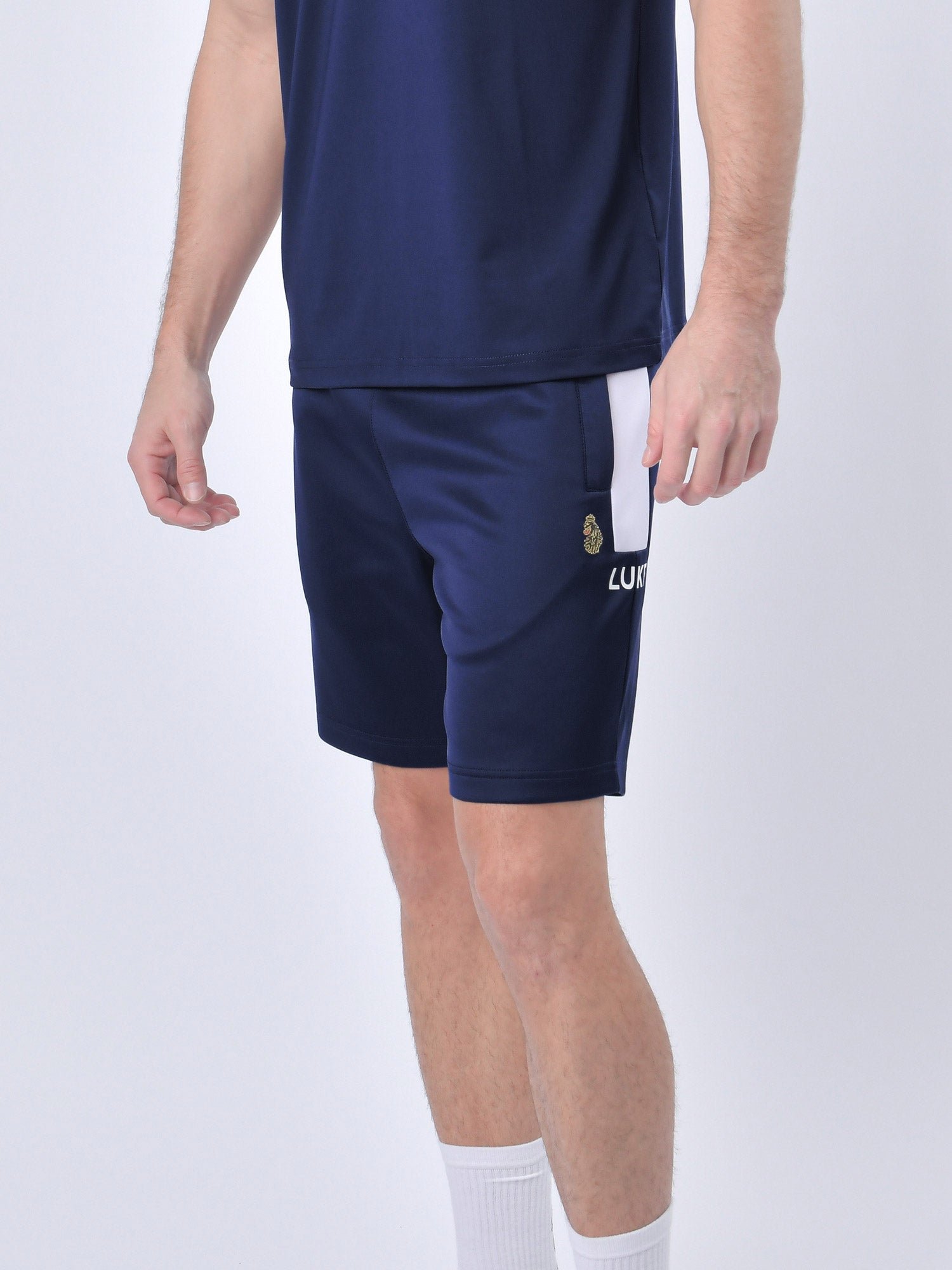 Luke 1977 Men's Newcastle Sweat Shorts in Navy