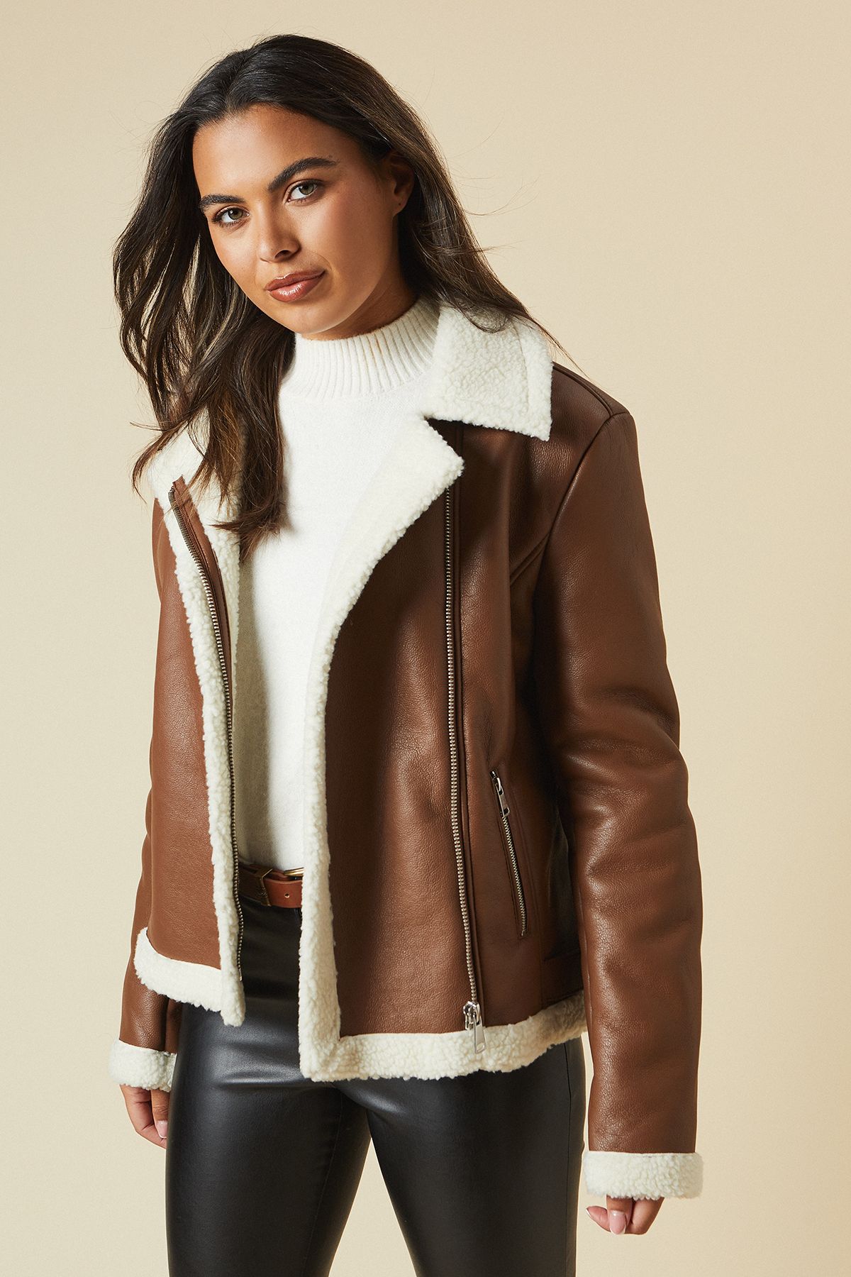 Tall Short Aviator Jacket