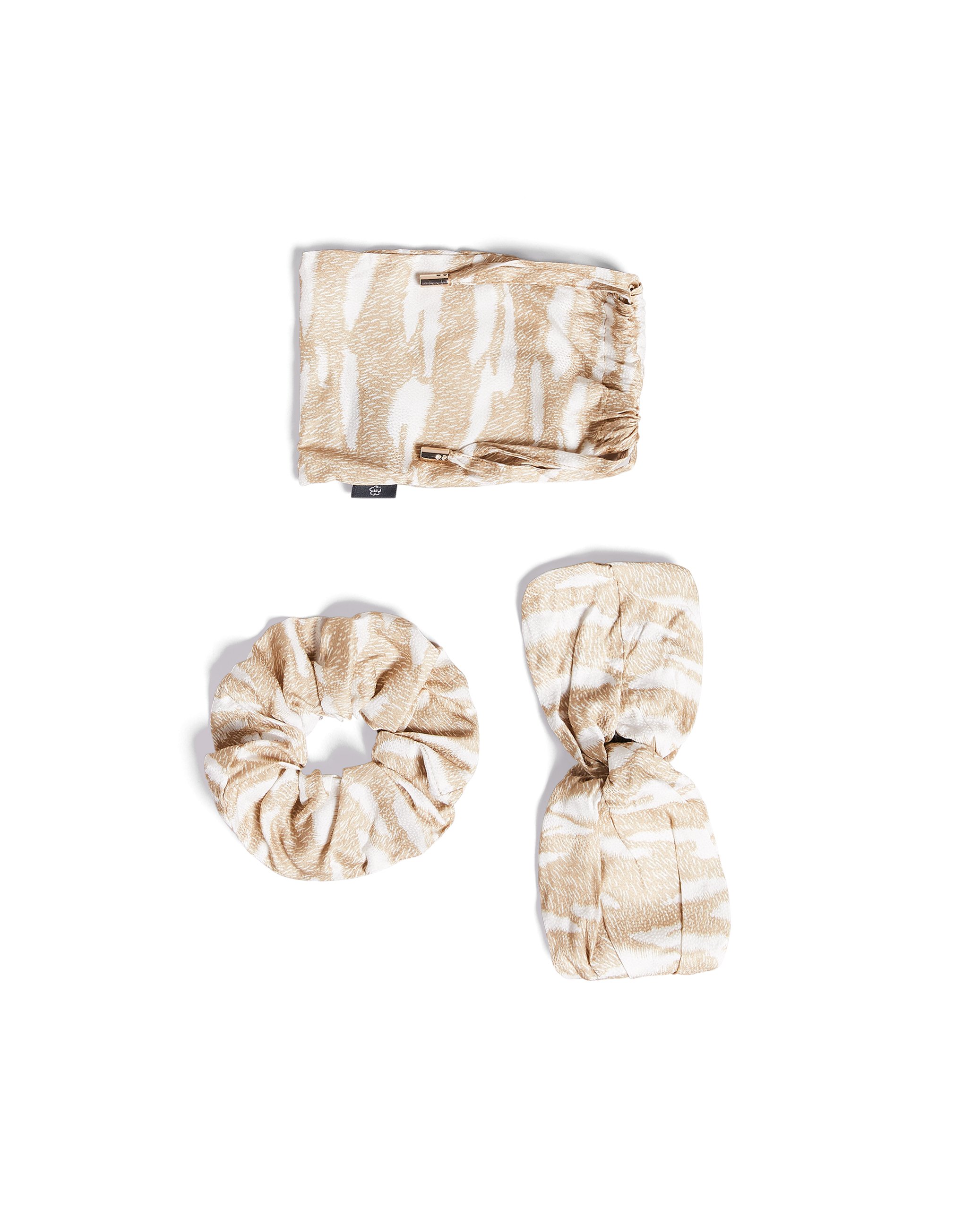 Ted Baker Zebine Bolt On Headband Set, Brown