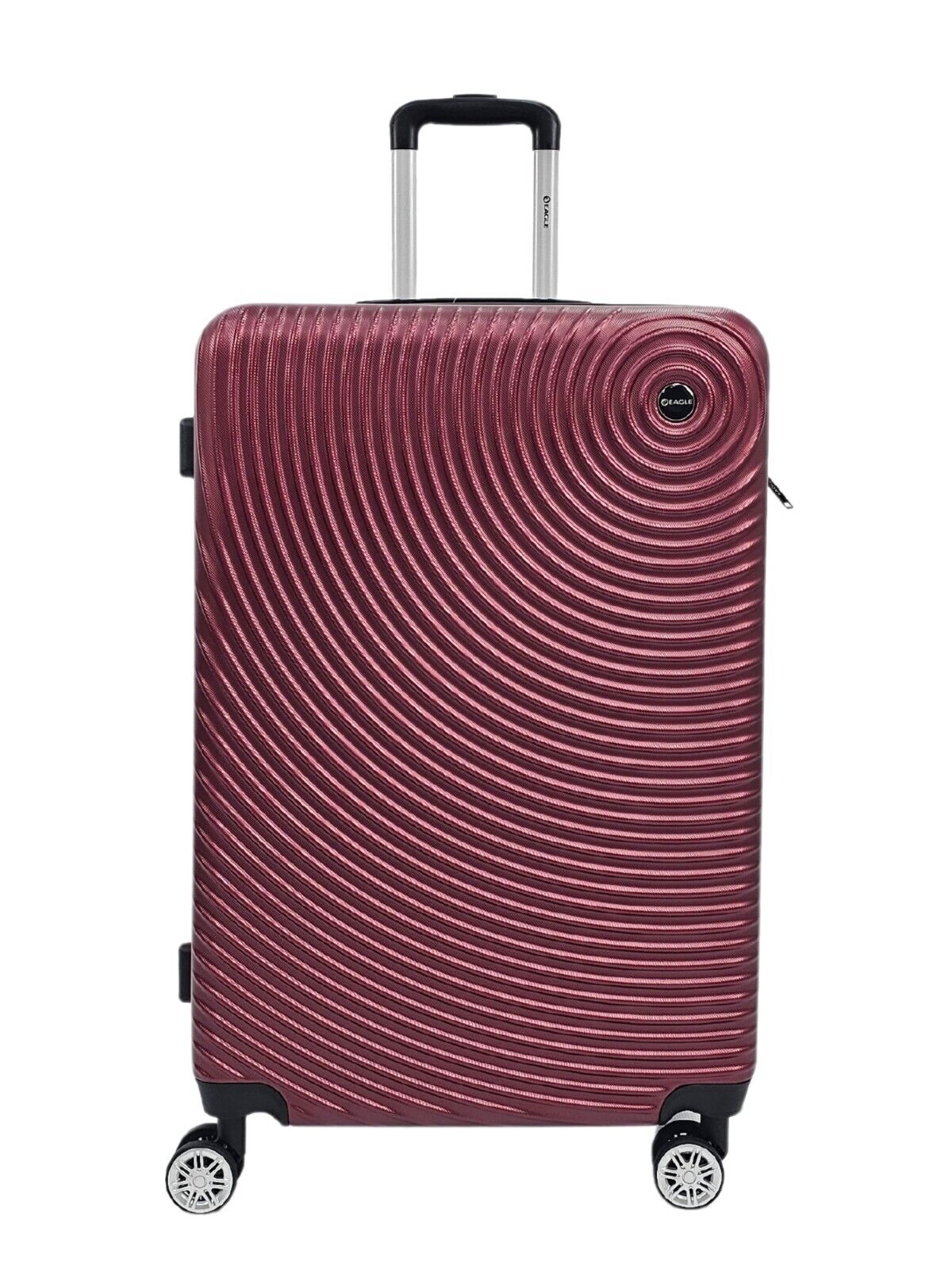 Hard Shell Cabin Suitcase 8 Wheel Luggage Case Travel Bag