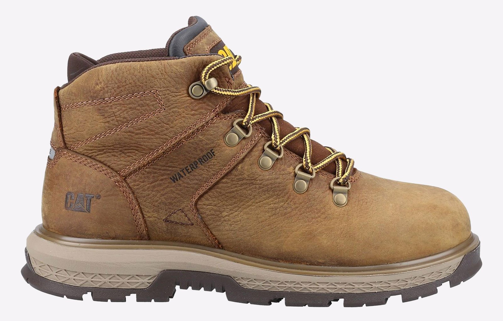 Caterpillar Exposition Waterproof Hiker Safety Boots Mens