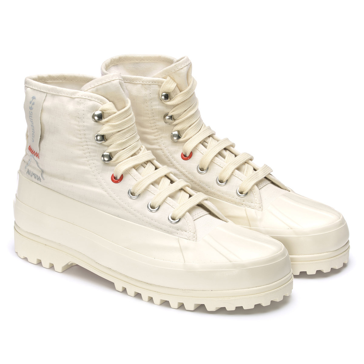 Superga Womens/Ladies 2481 Alpina Ripstop High Tops (Natural Beige ...