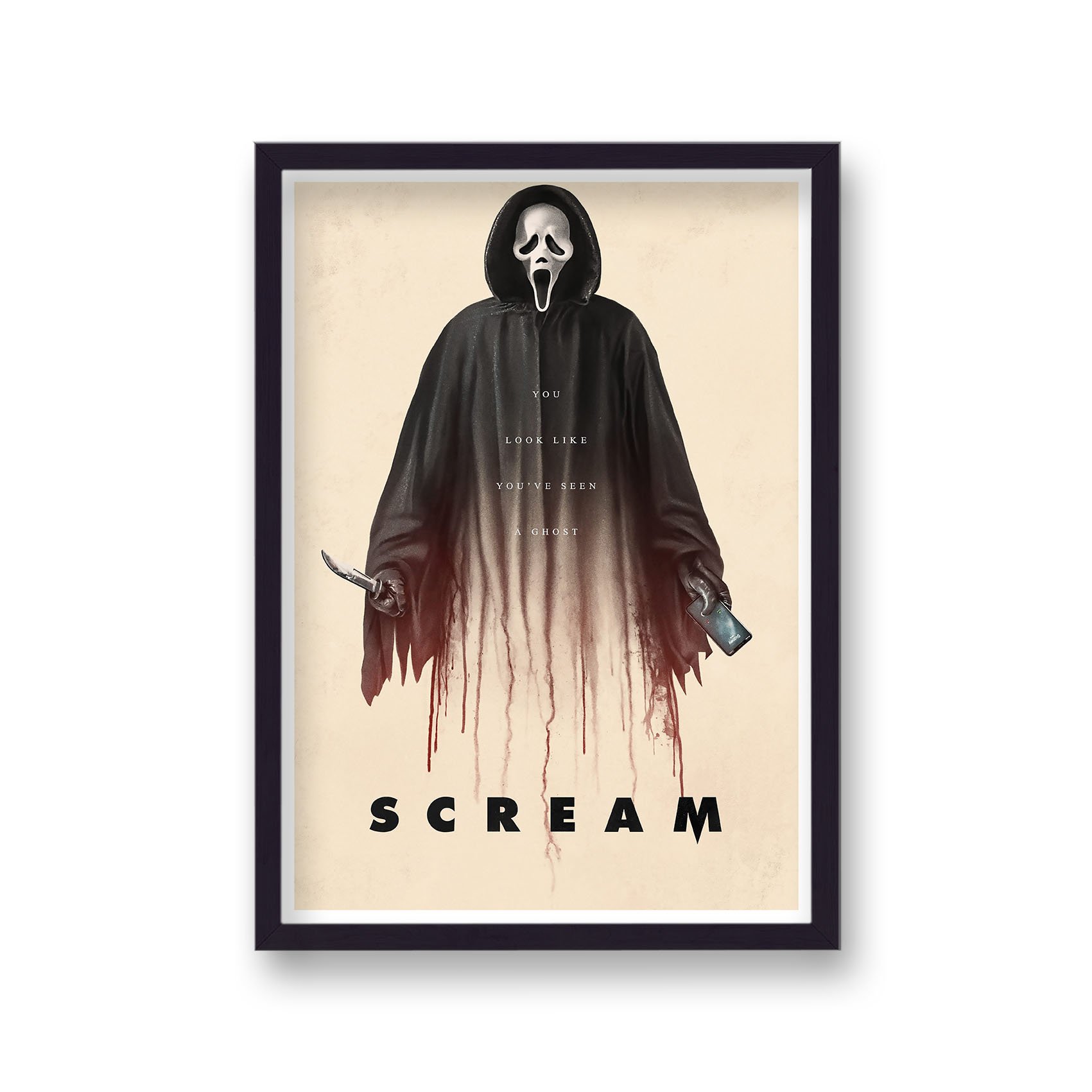 Scream V6 Ghostface Blood Drip Reimagined Movie