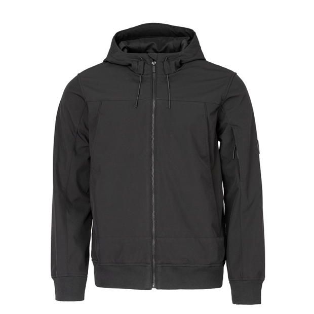 Men's Firetrap Pocket Softshell Jacket in Black