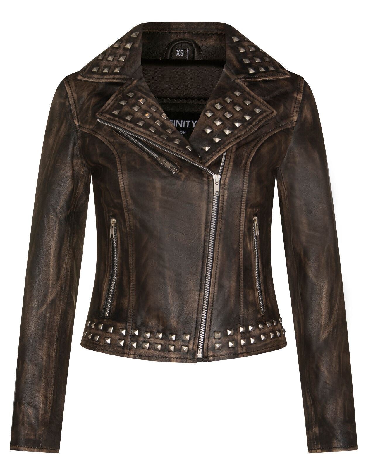 Lederjacke Damen Mit Nieten