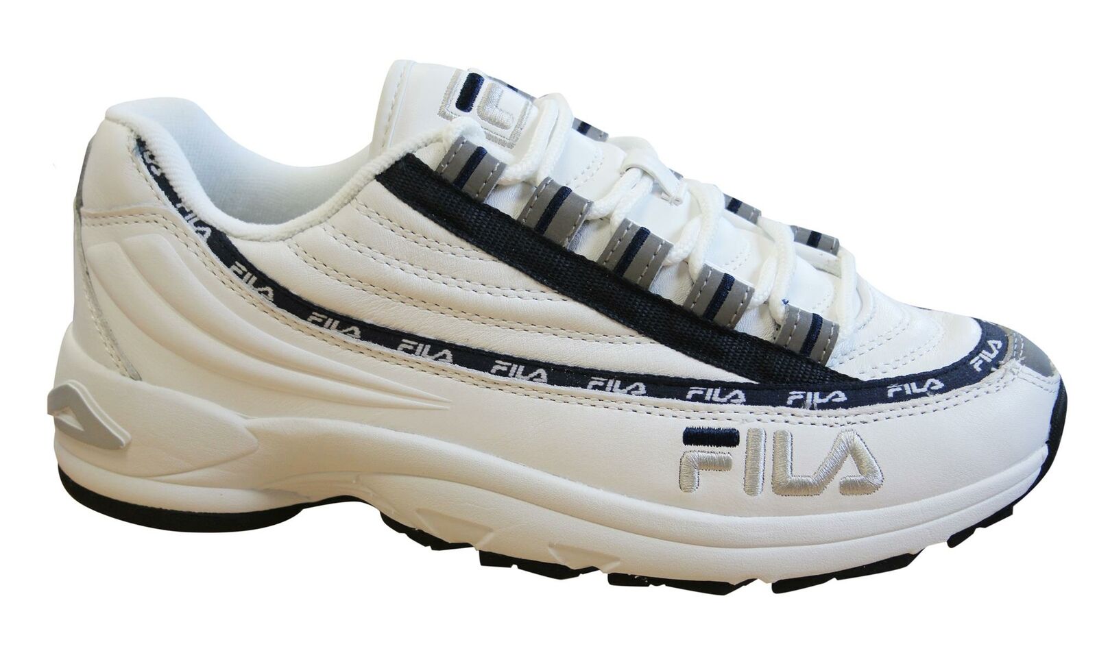 Fila DSTR97 Mens White Trainers