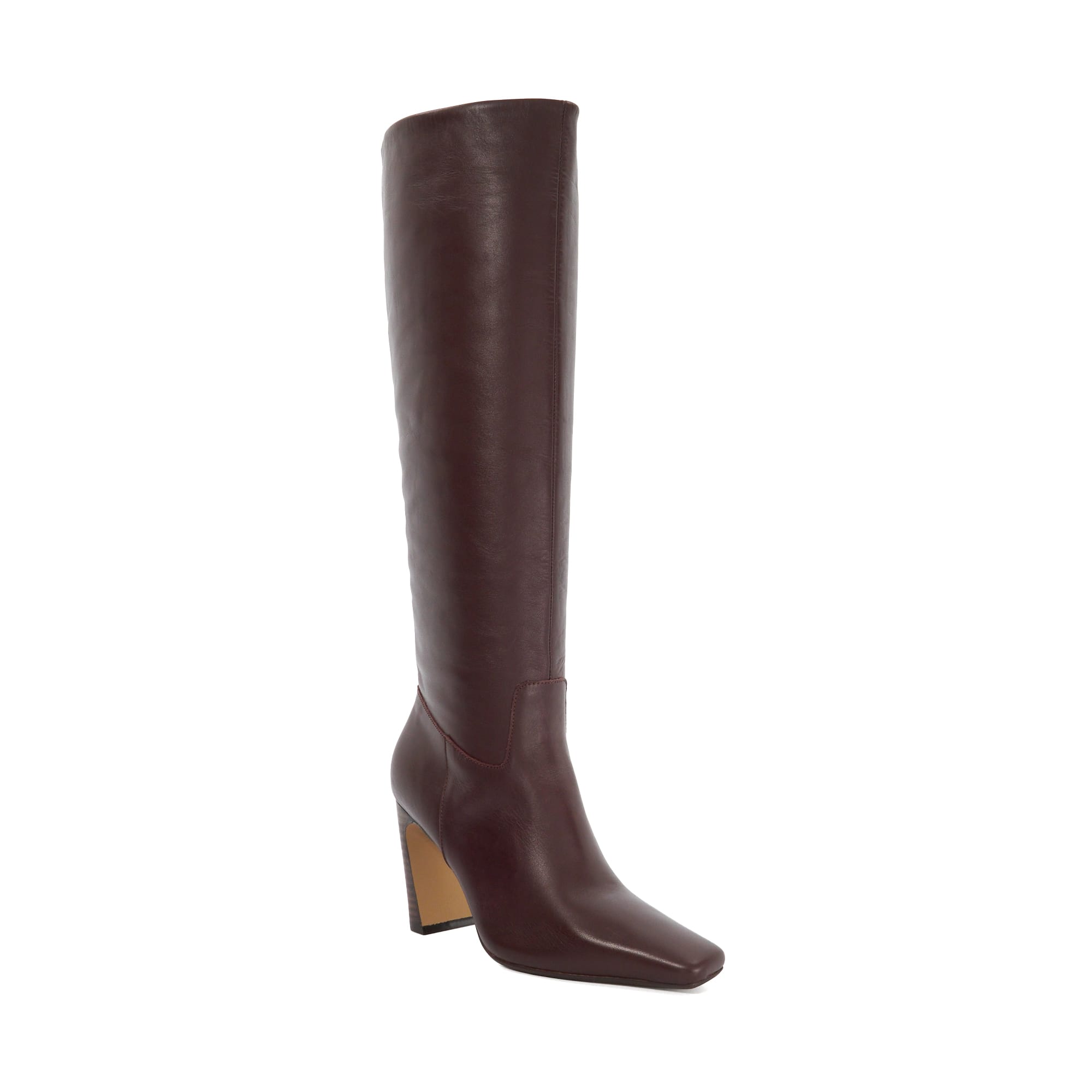 Dune Ladies Sliding - Knee-High Square Toe Boots