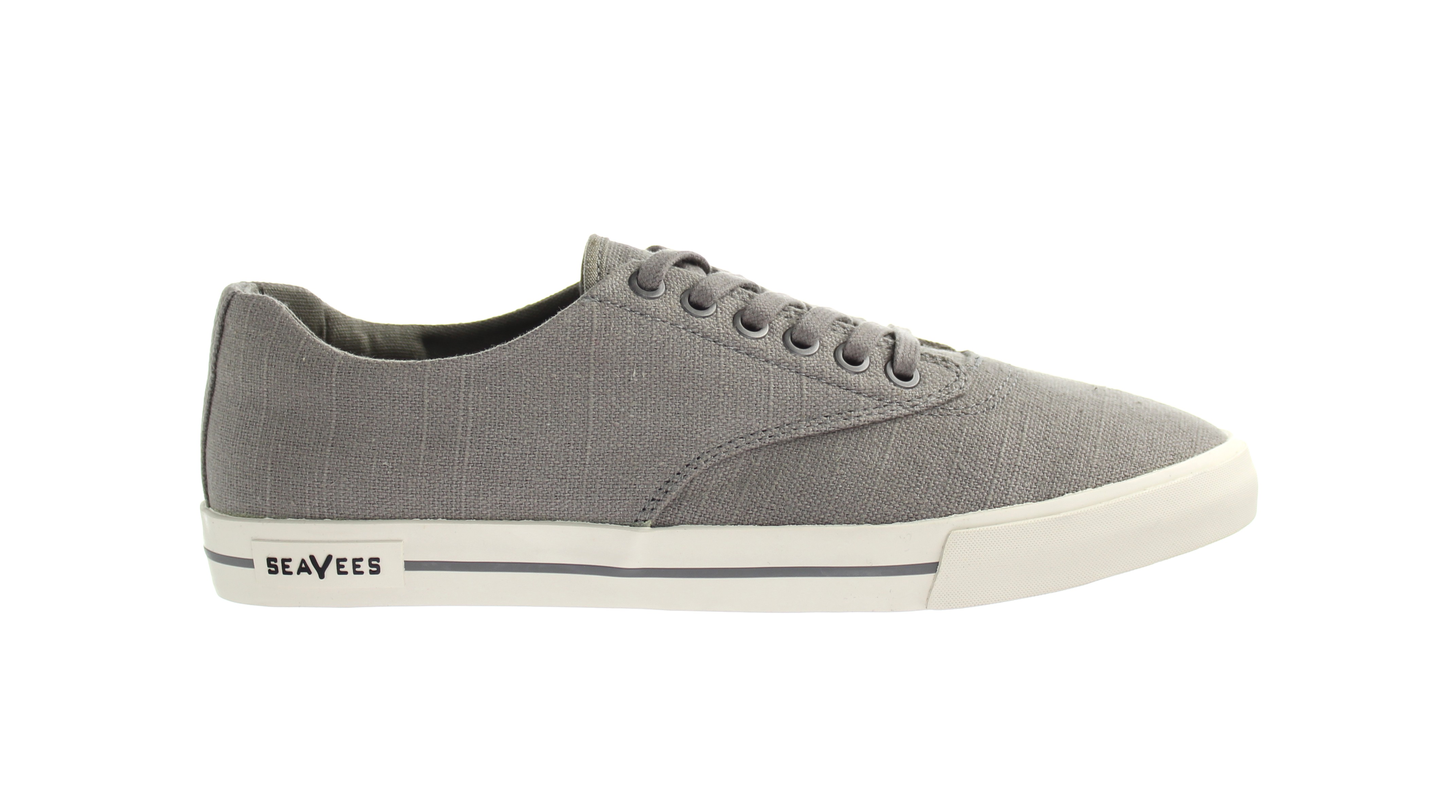 Seavees Hermosa Mens Grey Plimsolls
