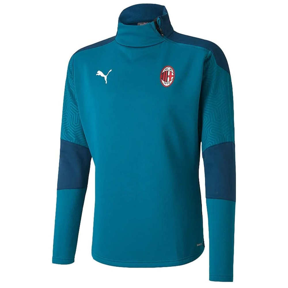 Puma AC Milan 2020/21 Mens Blue Football Training Jacket 758205 03