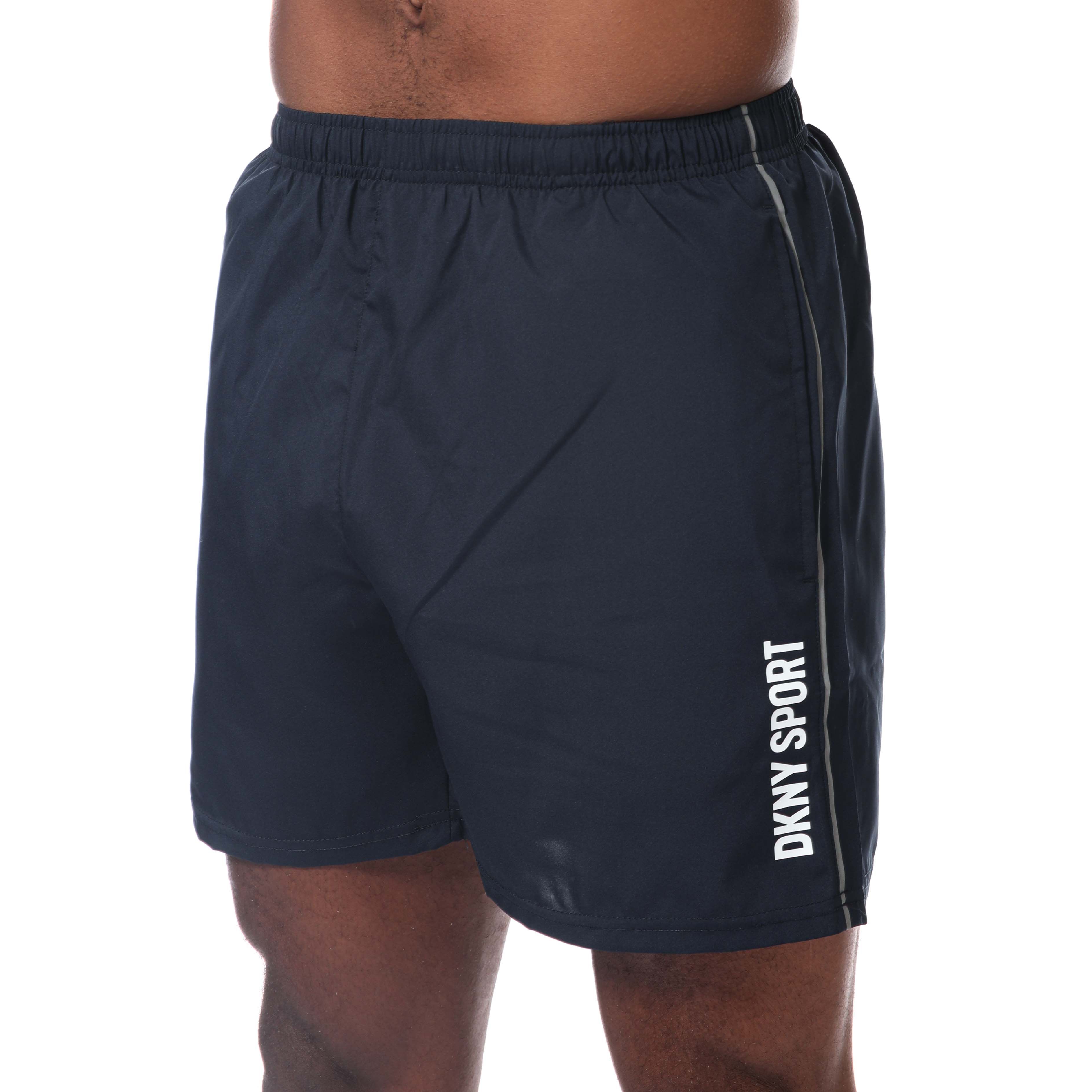 Men's DKNY Nemesis Running Shorts in Navy