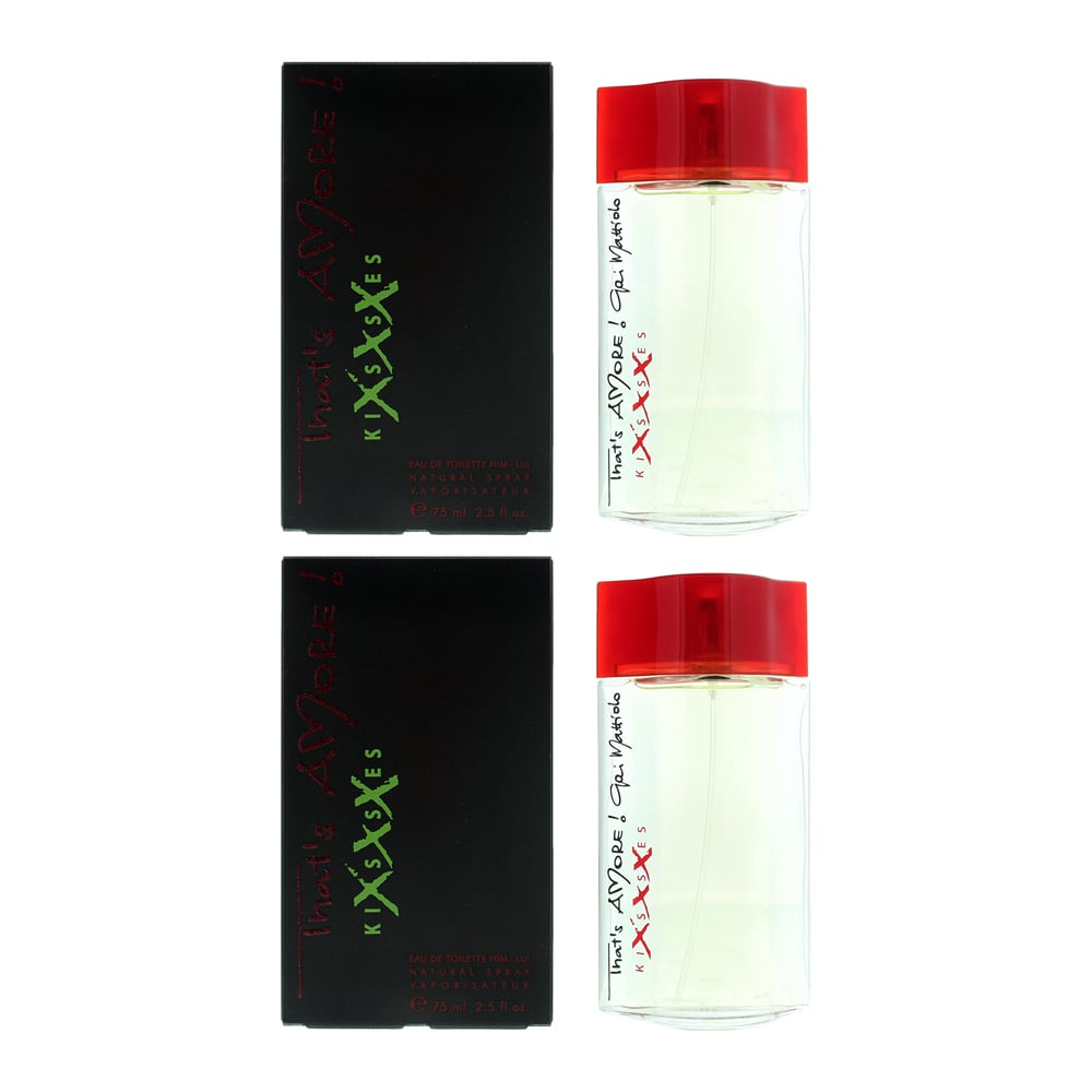 Gai Mattiolo That's Amore Kisses Xxx Eau de Toilette 75ml x 2