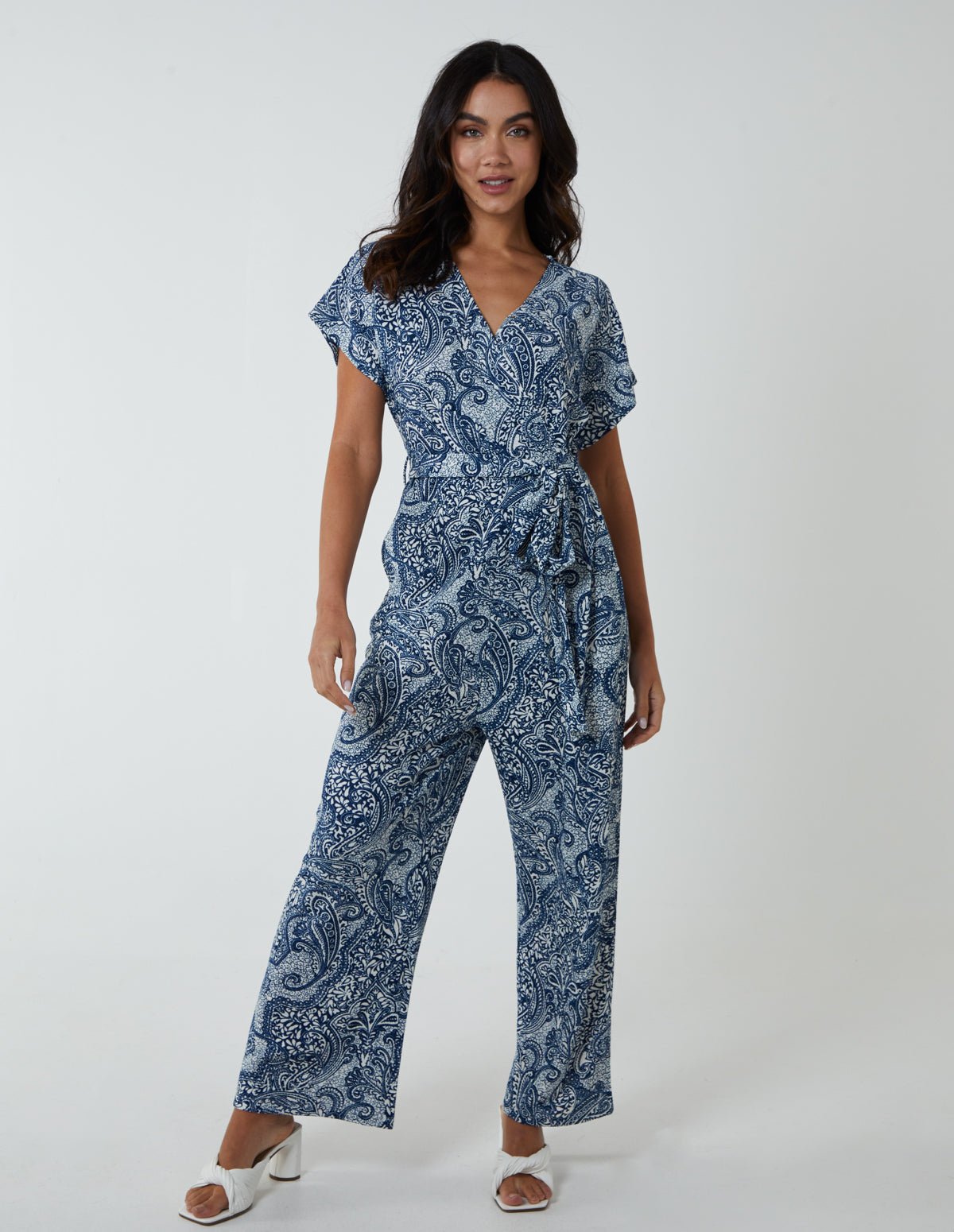 Wrap Front Jumpsuit