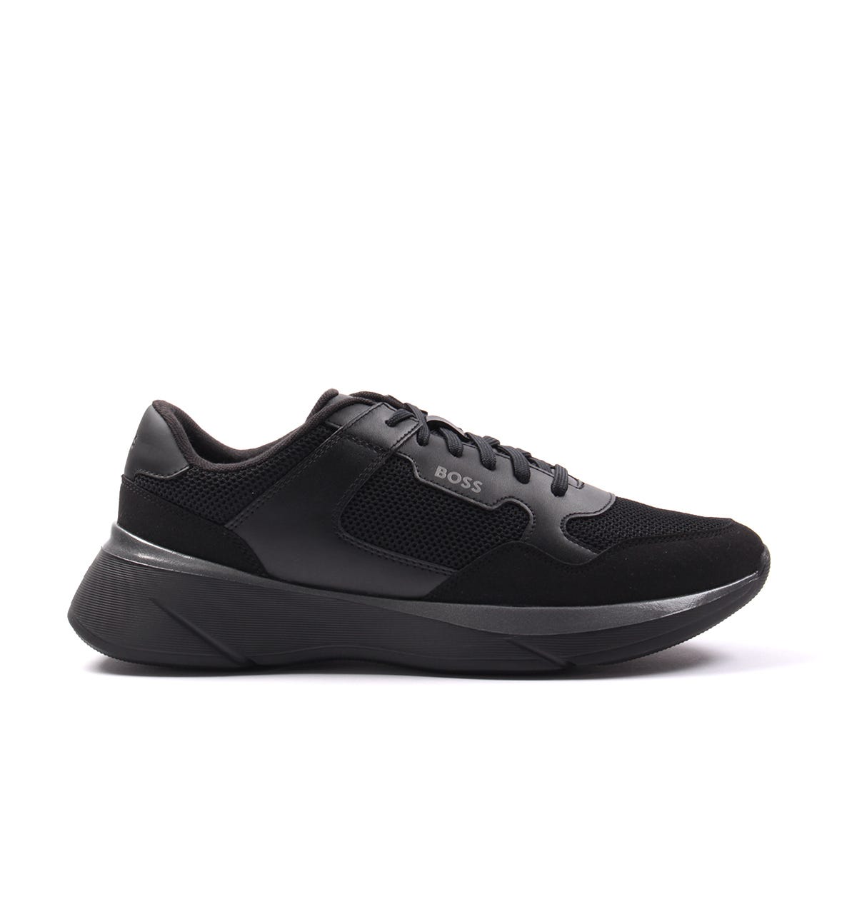 Men's Boss Dean Run Trainers in Black