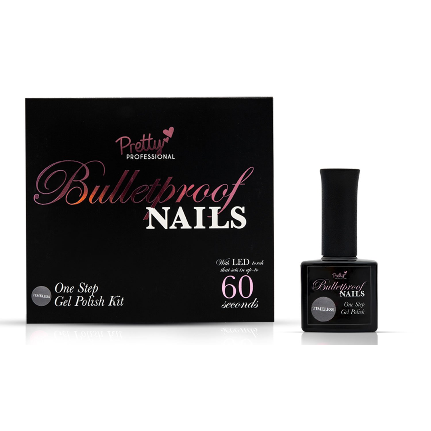Pretty Professional Bulletproof Nails Gel Polish Kit Timeless
