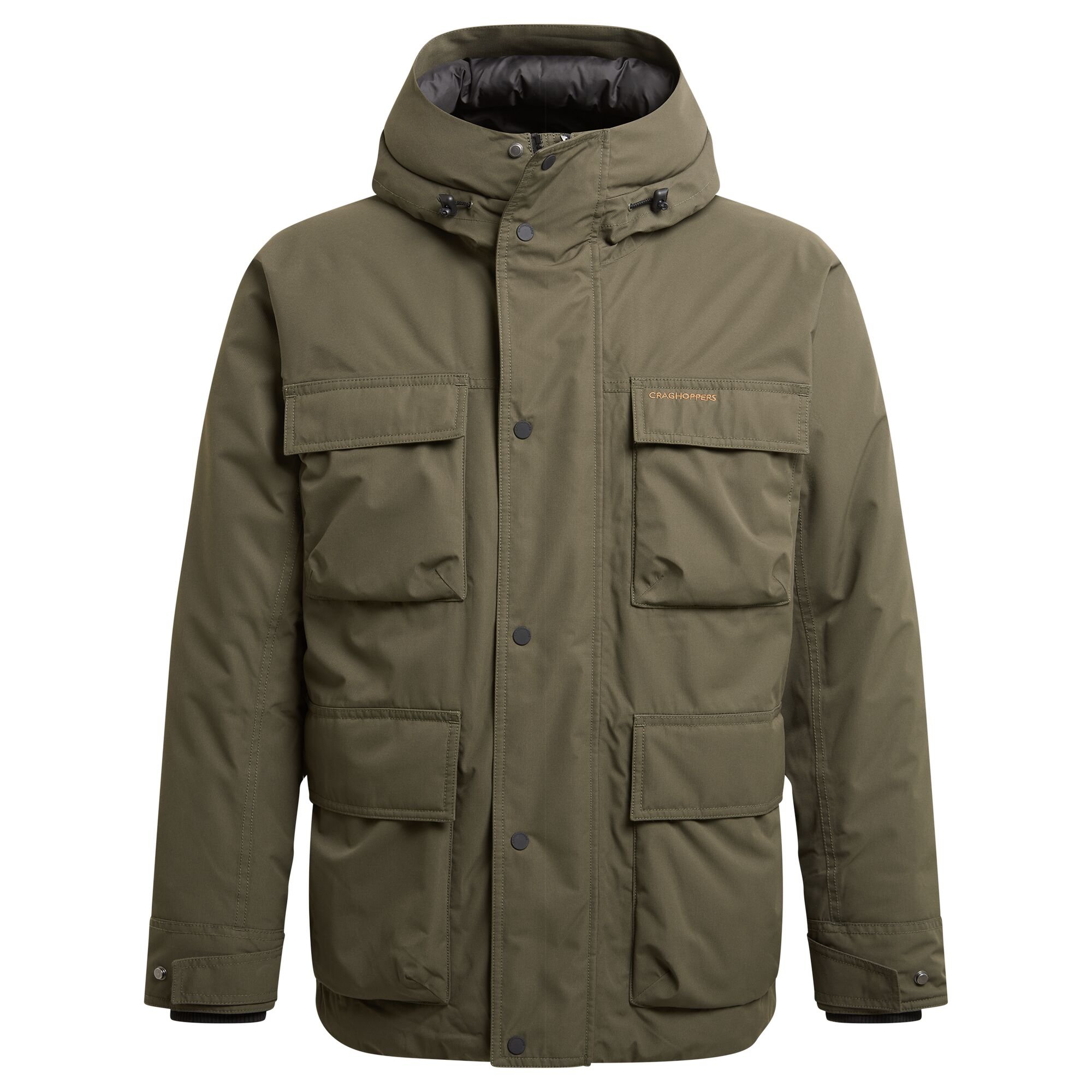 Craghoppers Mens National Trust Hamps Waterproof Jacket (Woodland Green)