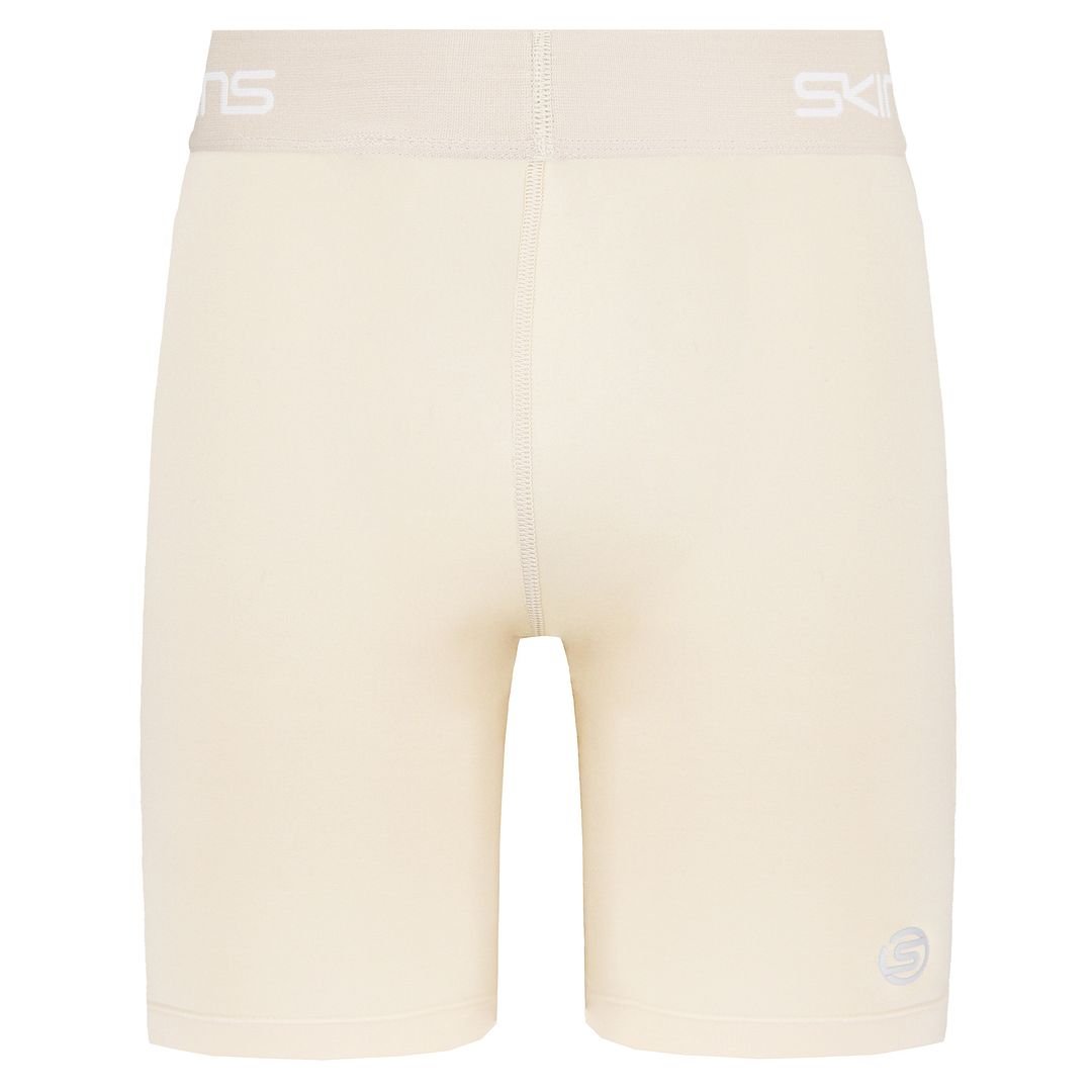 Skins DNAmic Force Light Grey Junior Compression Tights Shorts ...