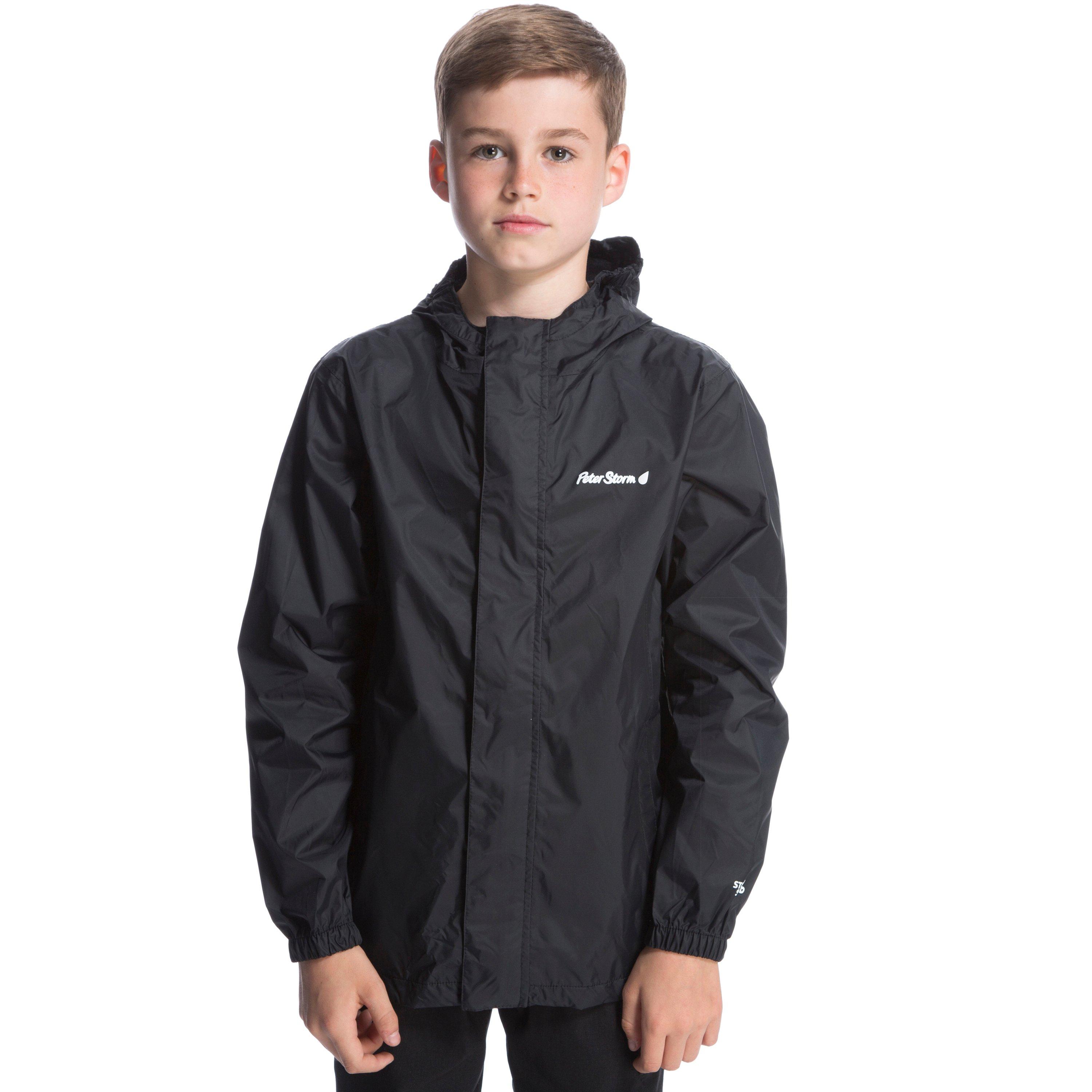 Peter Storm Kids' Waterproof, Lightweight & Packable Jacket with Hood ...
