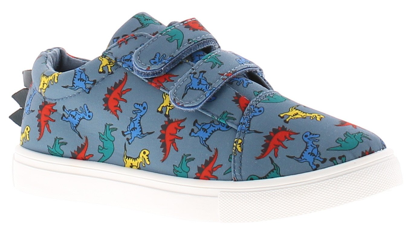 Chatterbox Younger Childrens Shoes Canvas Deano blue