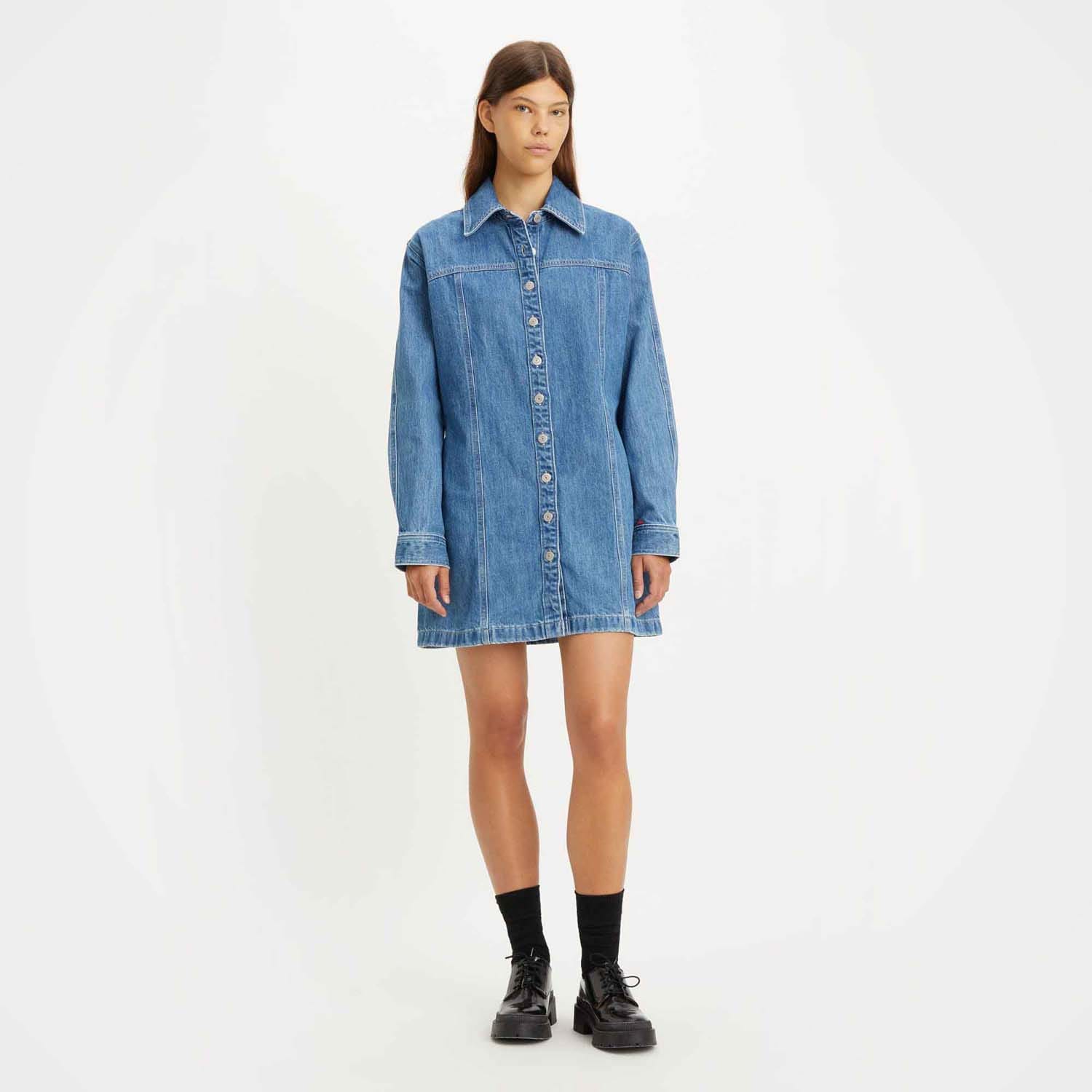 Women's Levis Shay Denim Dress in Denim