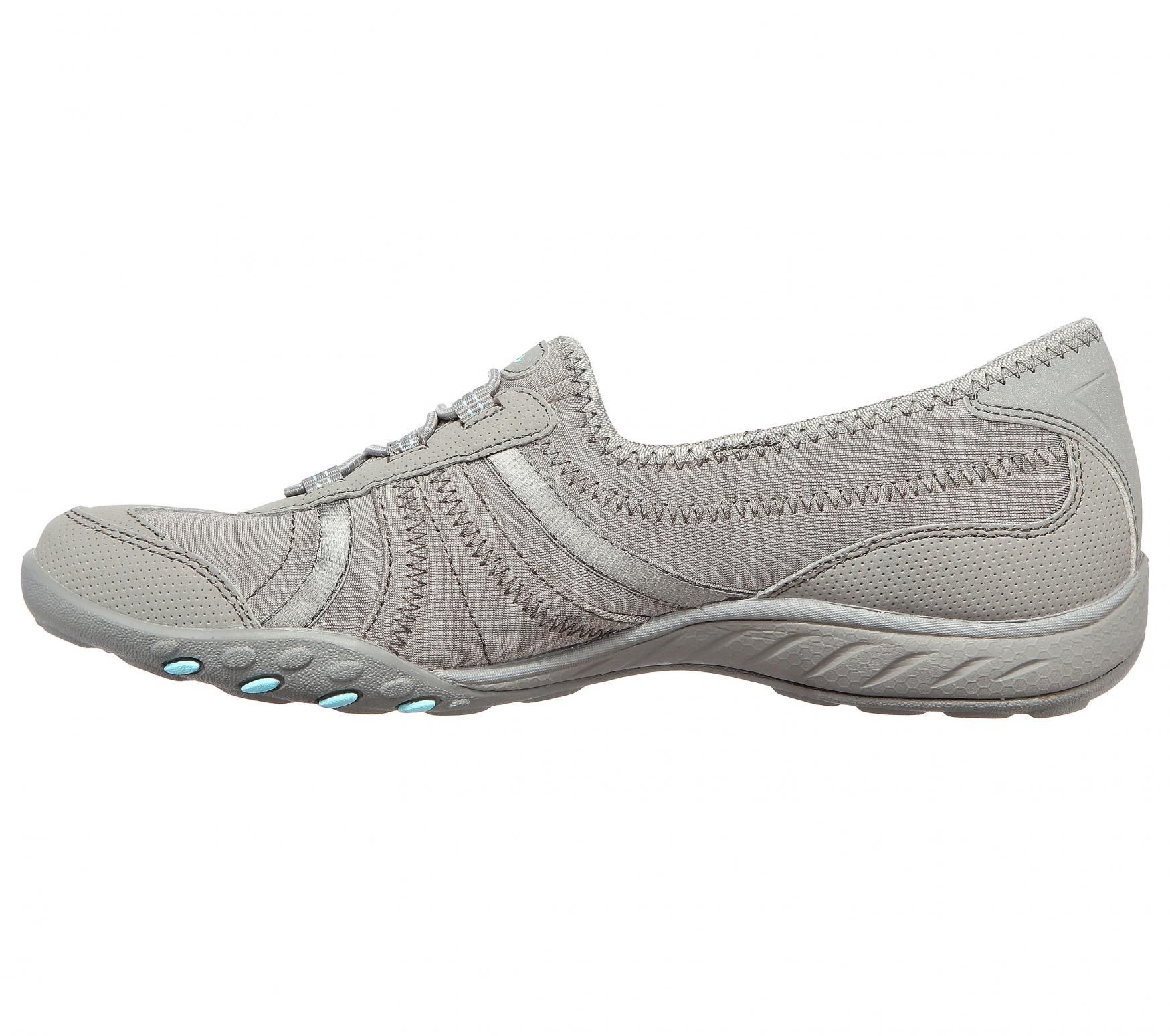Women's Skechers Breathe Easy Trainers in Grey