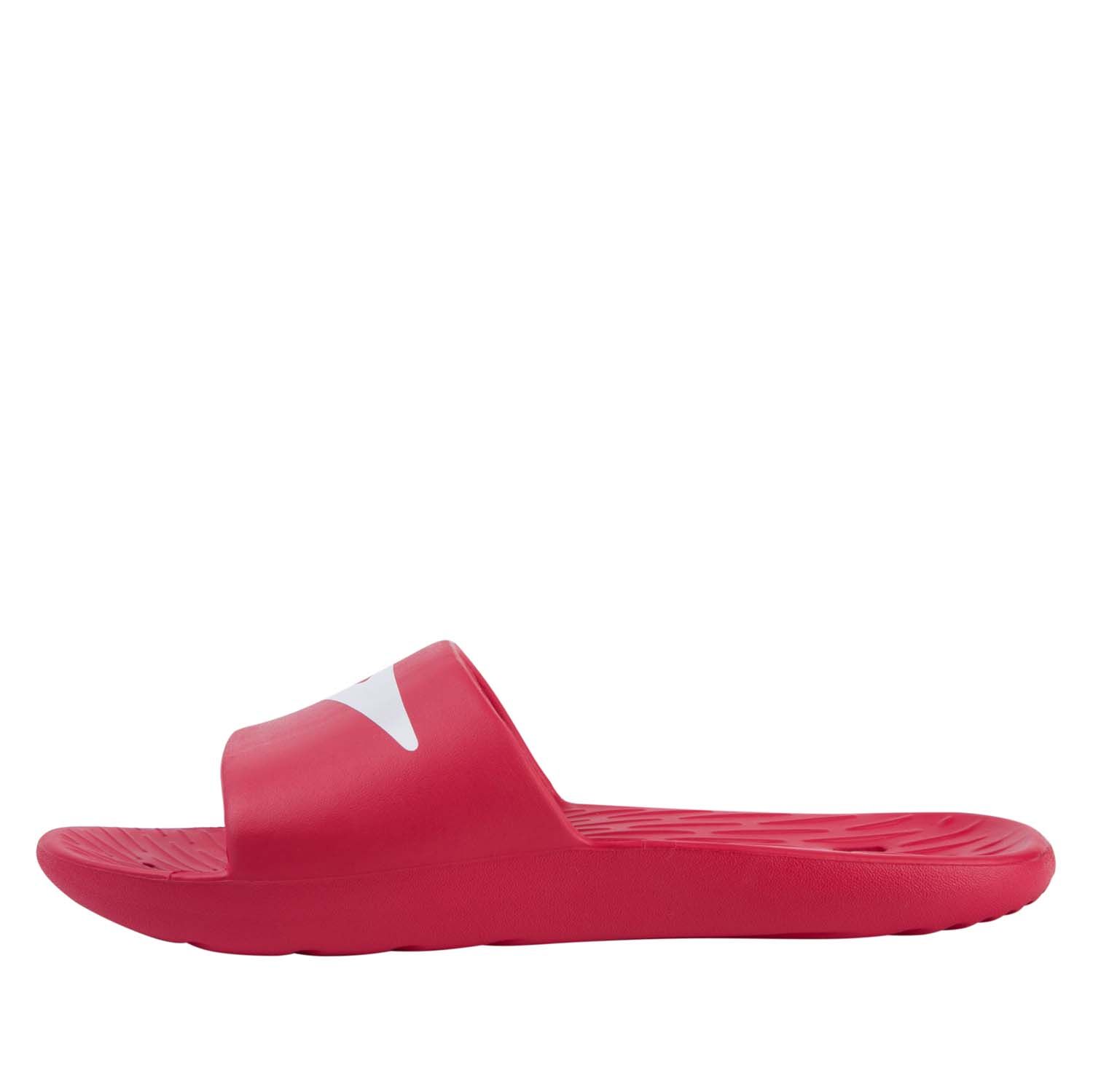 Men's Speedo Sliders in Red