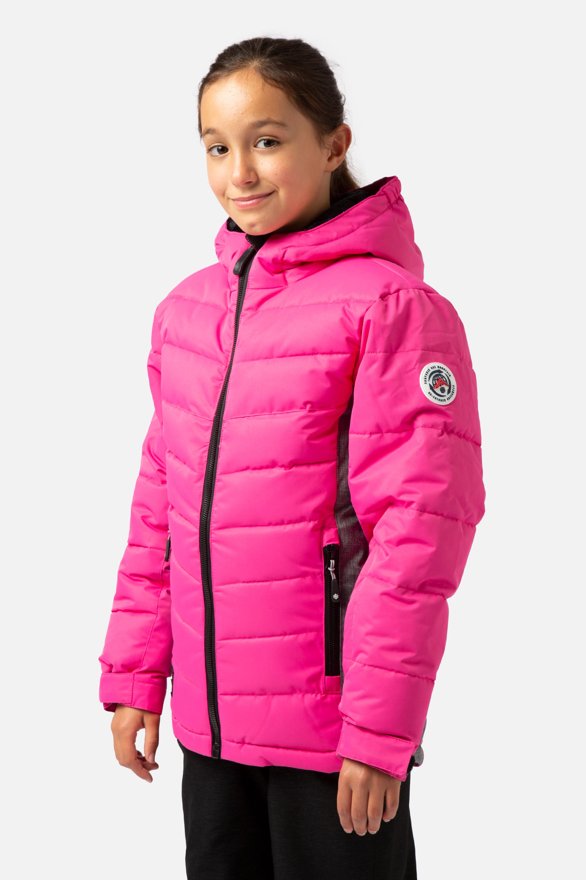 Disco Surftex Ski Jacket Fluro Pink