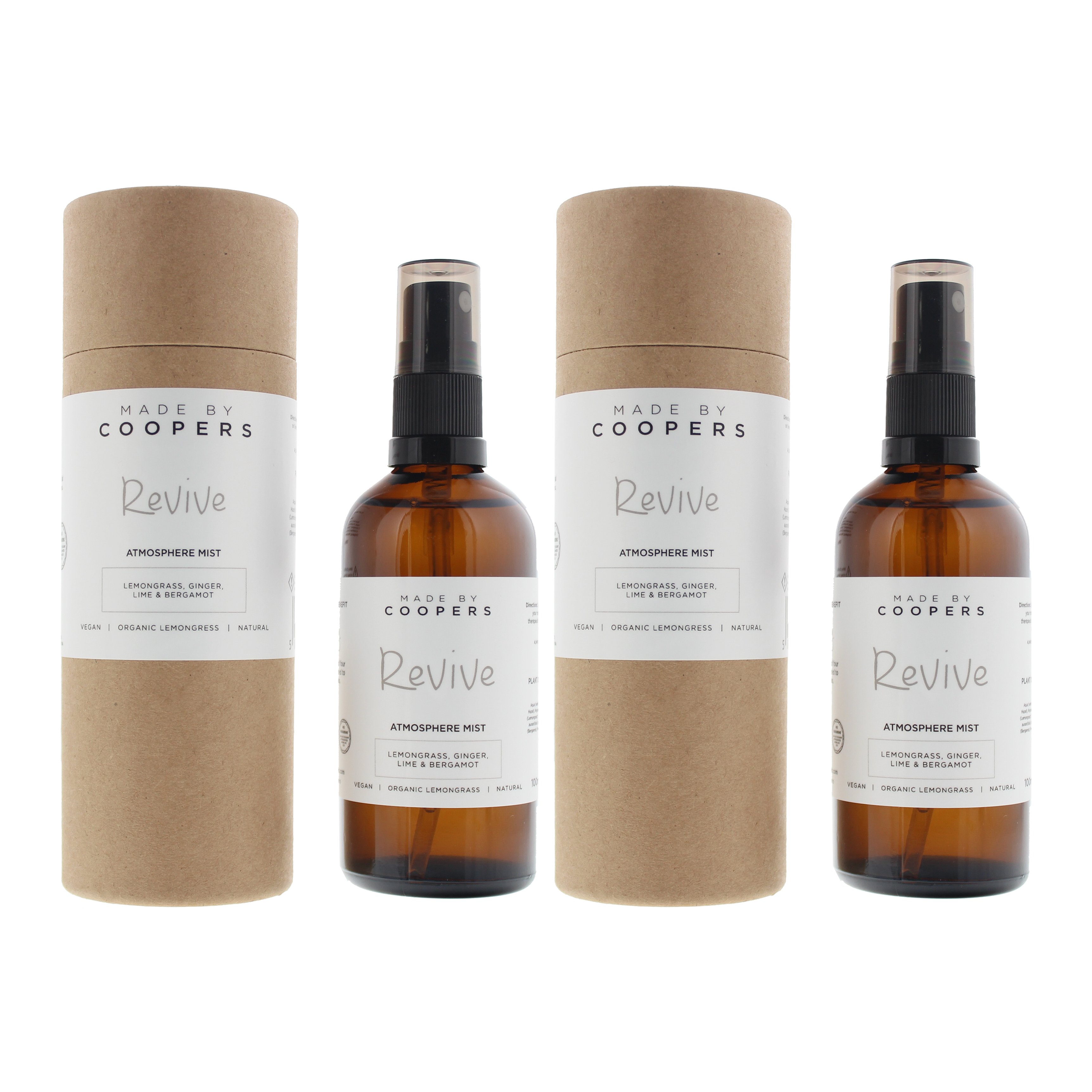 Made By Coopers Atmosphere Mist Revive Room Spray 100ml x 2