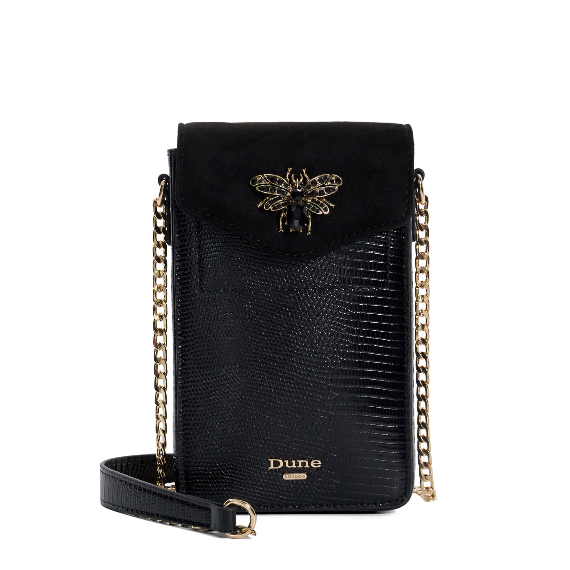 Dune Accessories Kinglyo - Bug Embellished Phone Lanyard Purse