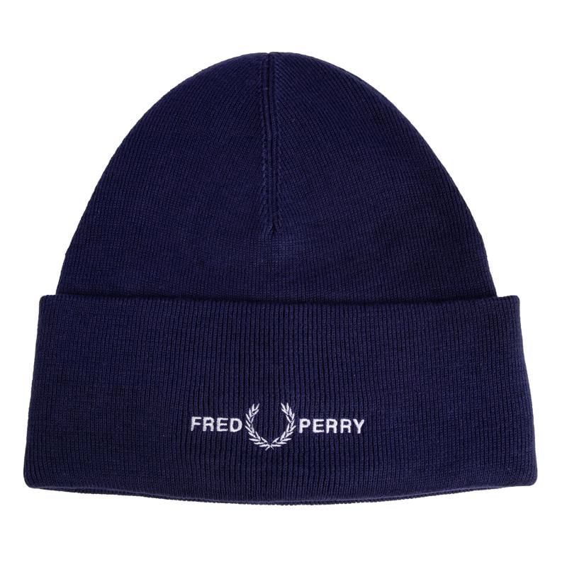 Bonnet Fred Perry Pour Accessoires en Bleu Marine