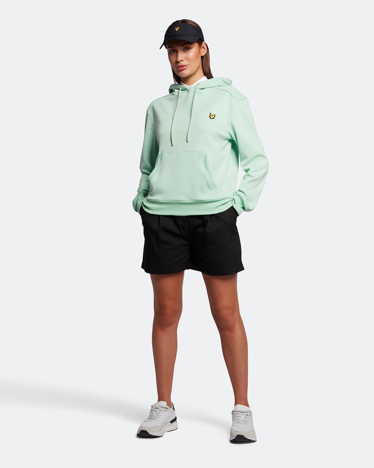 Lyle & Scott Womens Golf Hoodie in Green