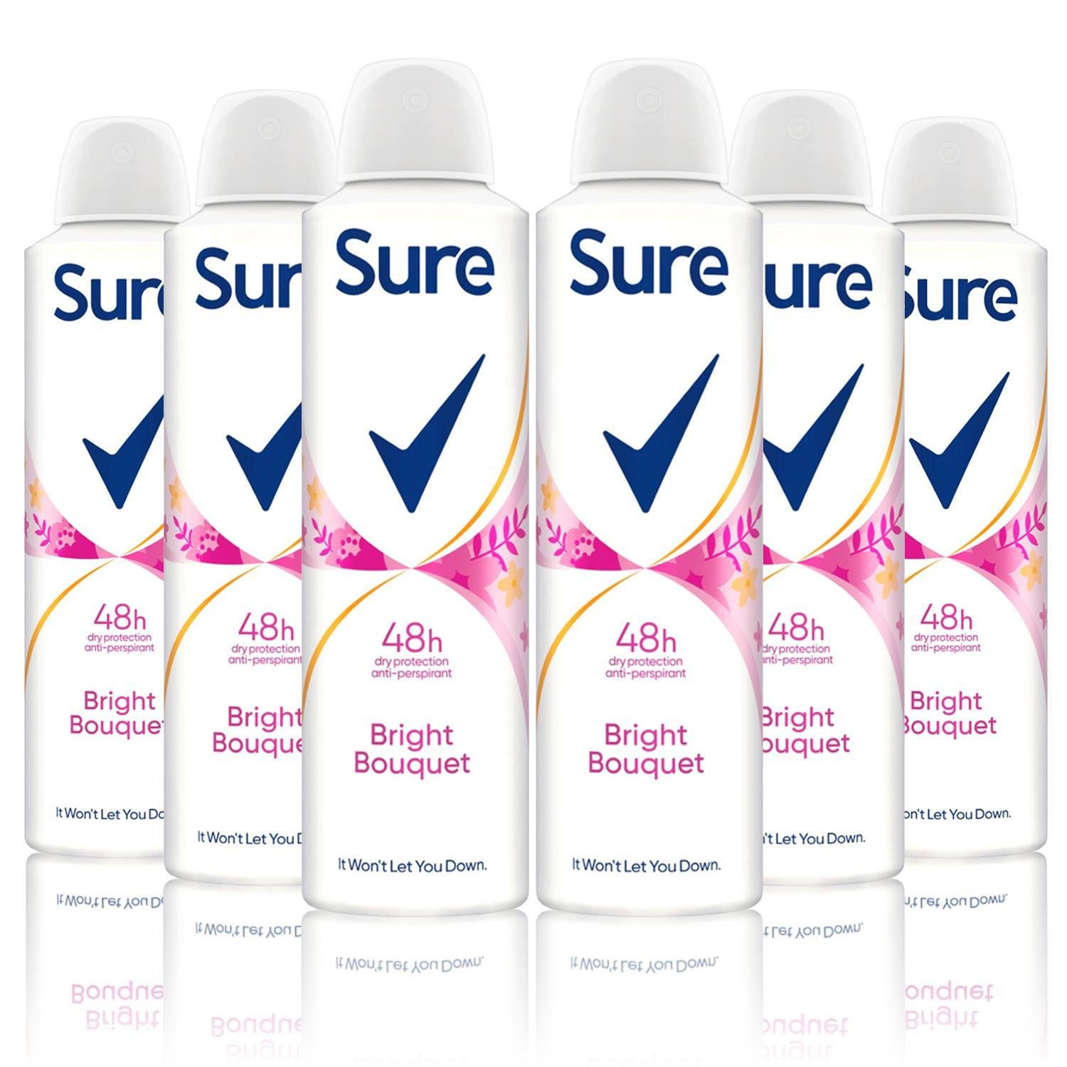 Sure Women Motion Sense Antiperspirant Deodorant Bright Bouquet 150ml ...
