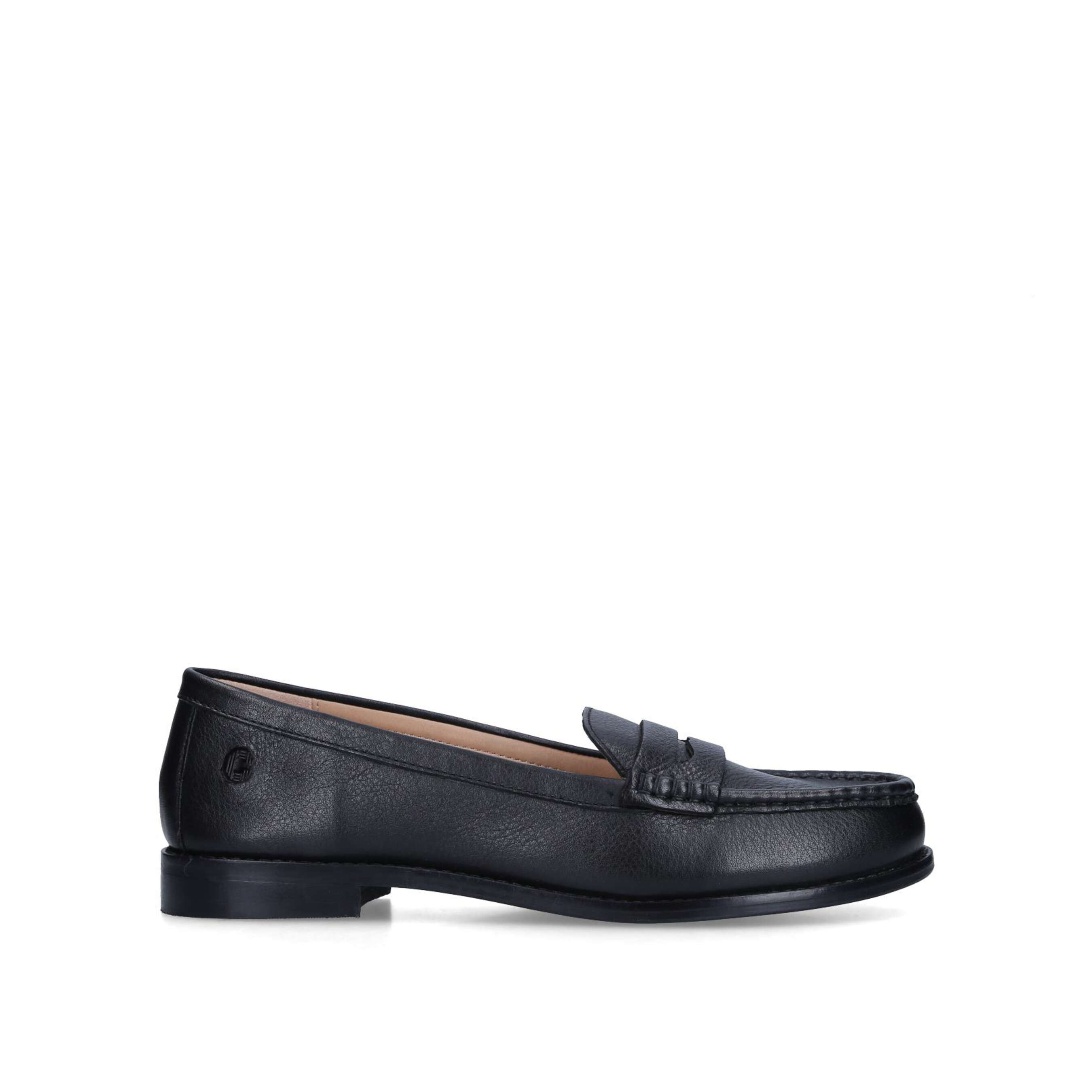 Carvela Leather Crackle Loafers