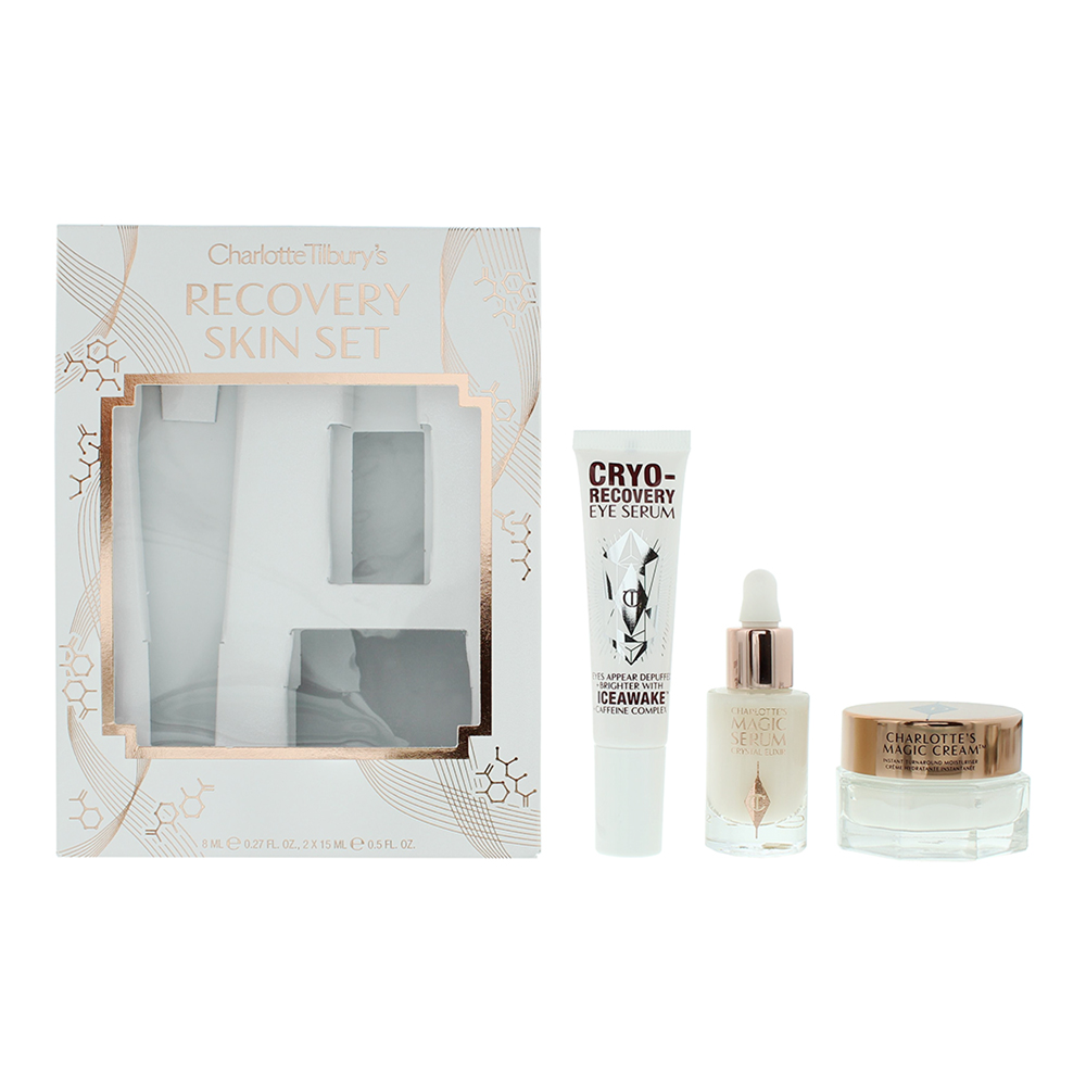 Charlotte Tilbury Recovery 3 Piece Gift Set: Magic Serum 8ml - Magic ...