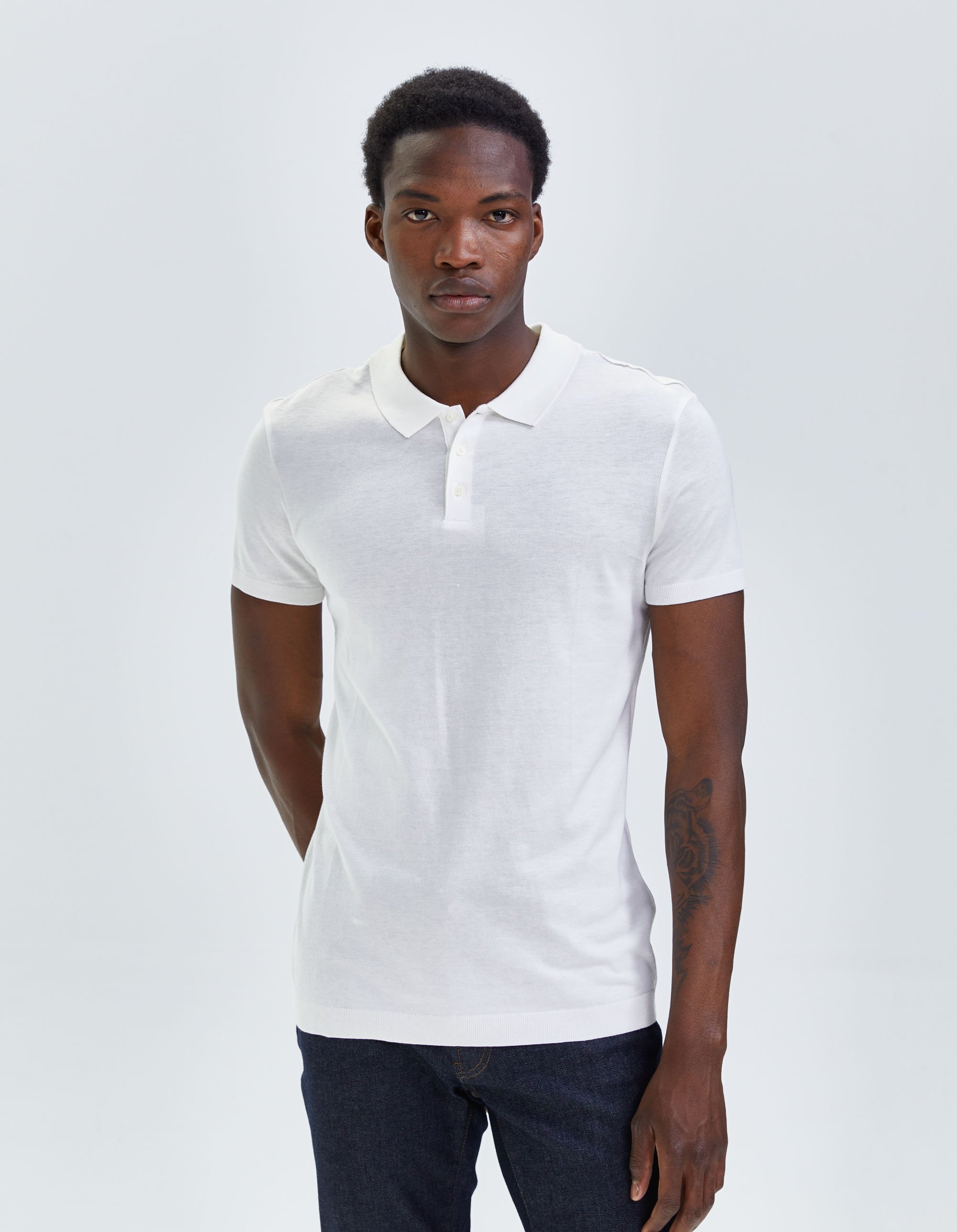 Cotton Modal Polo Shirt