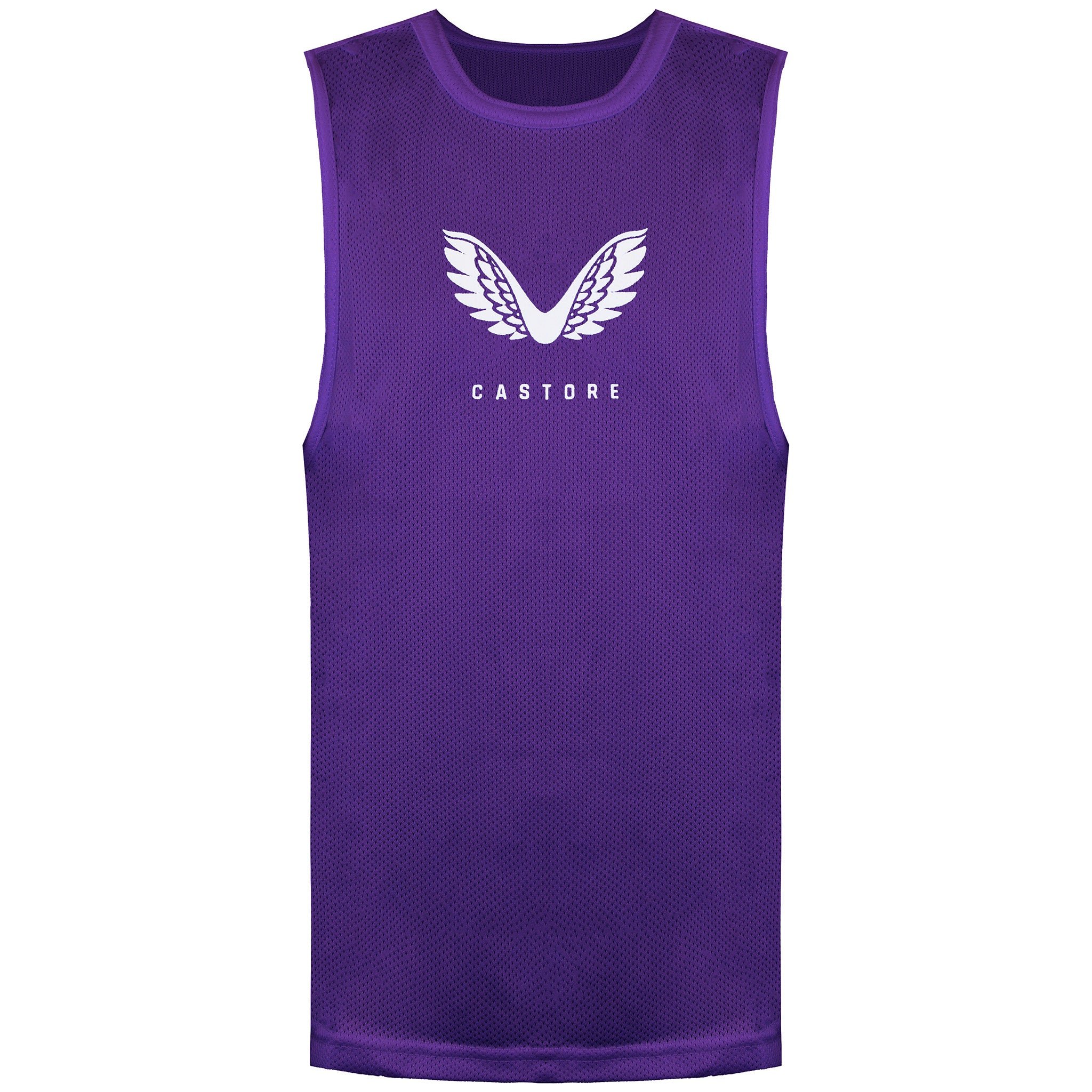 Castore Logo Kids Purple Training Vest