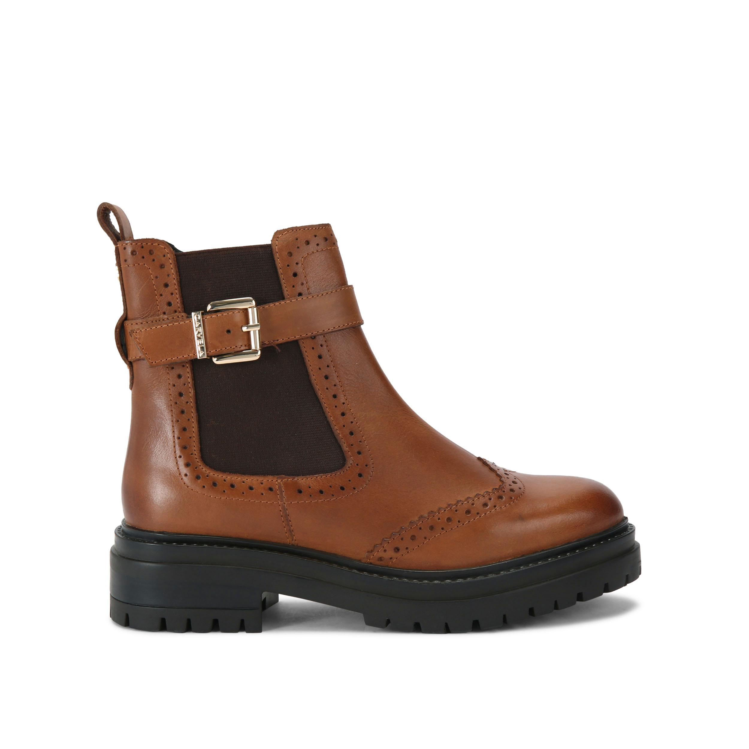 Carvela Leather Headline Brogue Boots