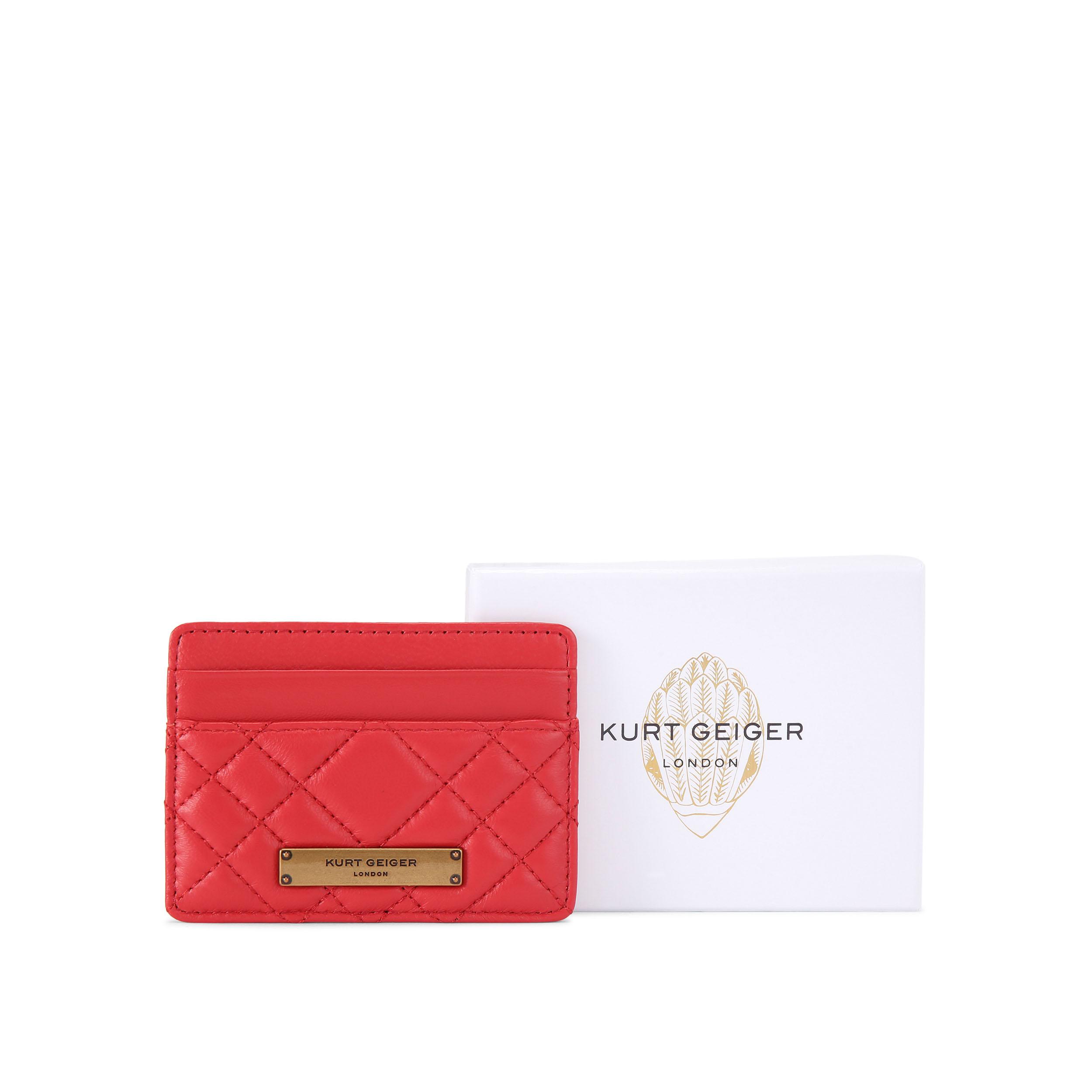 Kurt Geiger London Leather Kgl Card Holder B