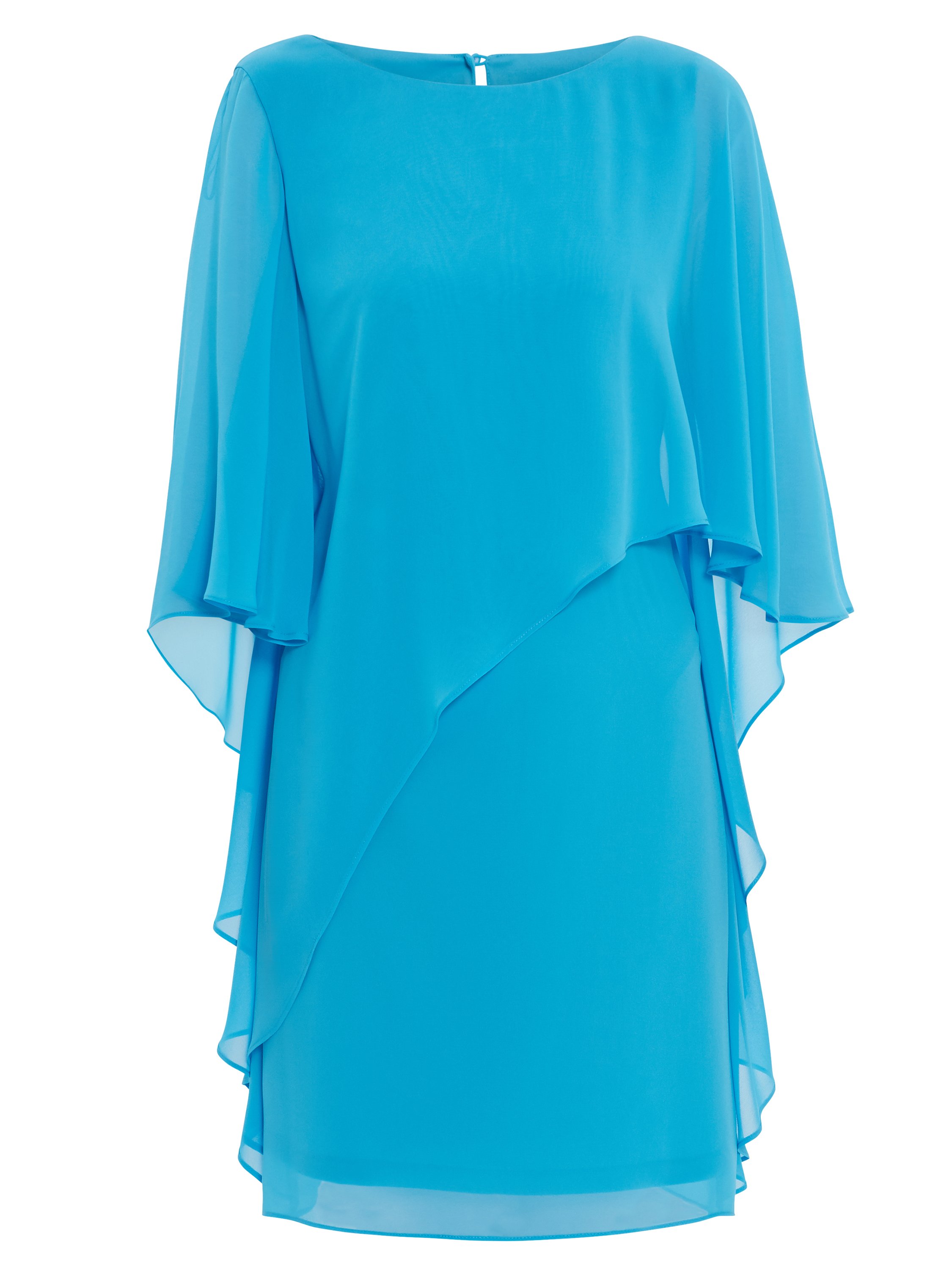 Lariah Chiffon Cape Dress