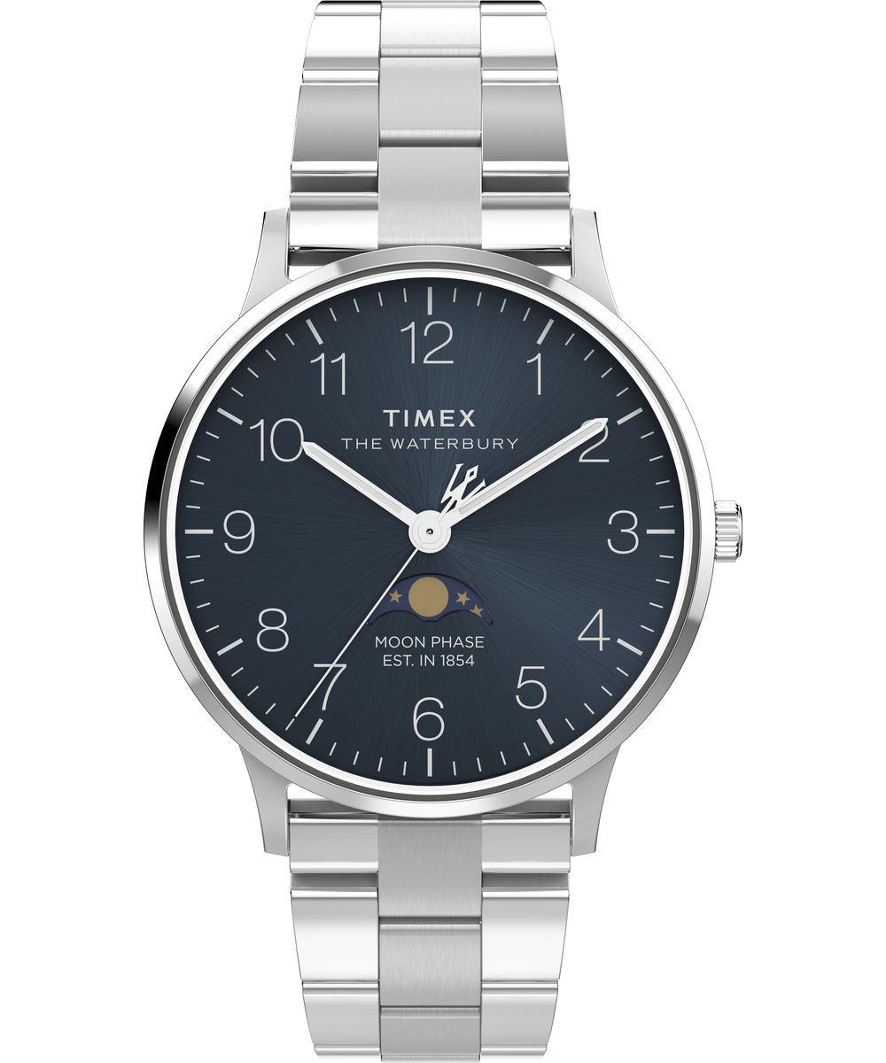 Timex Waterbury Classic Silber Herren Armbanduhr TW2W75700