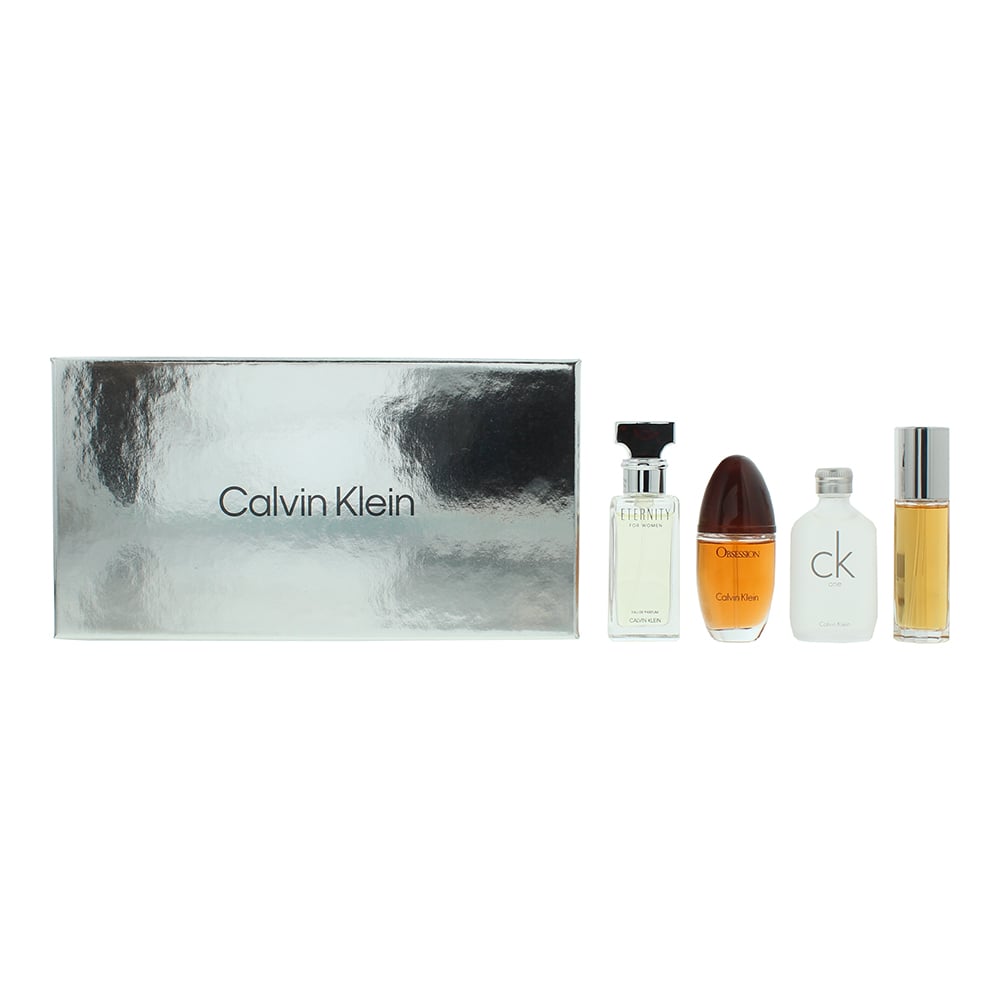 Calvin Klein for Women 4 x 15ml Mini Gift set