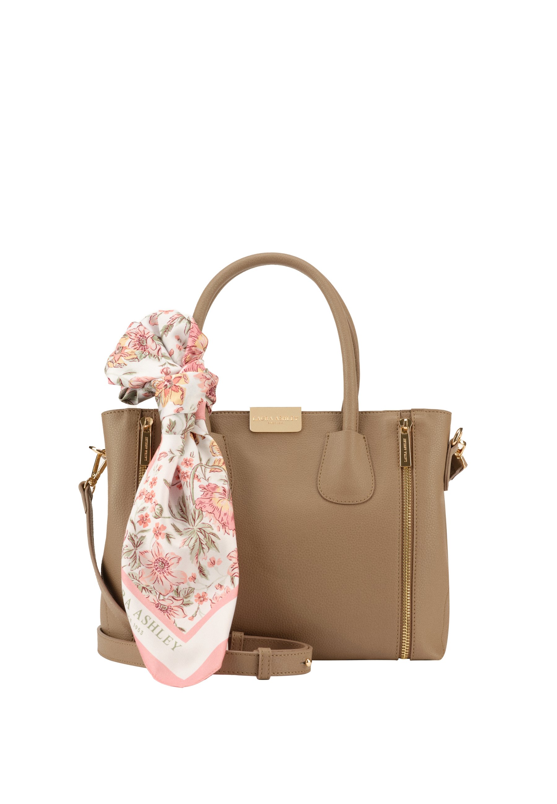 Laura Ashley Dark Mink Shoulder Bag