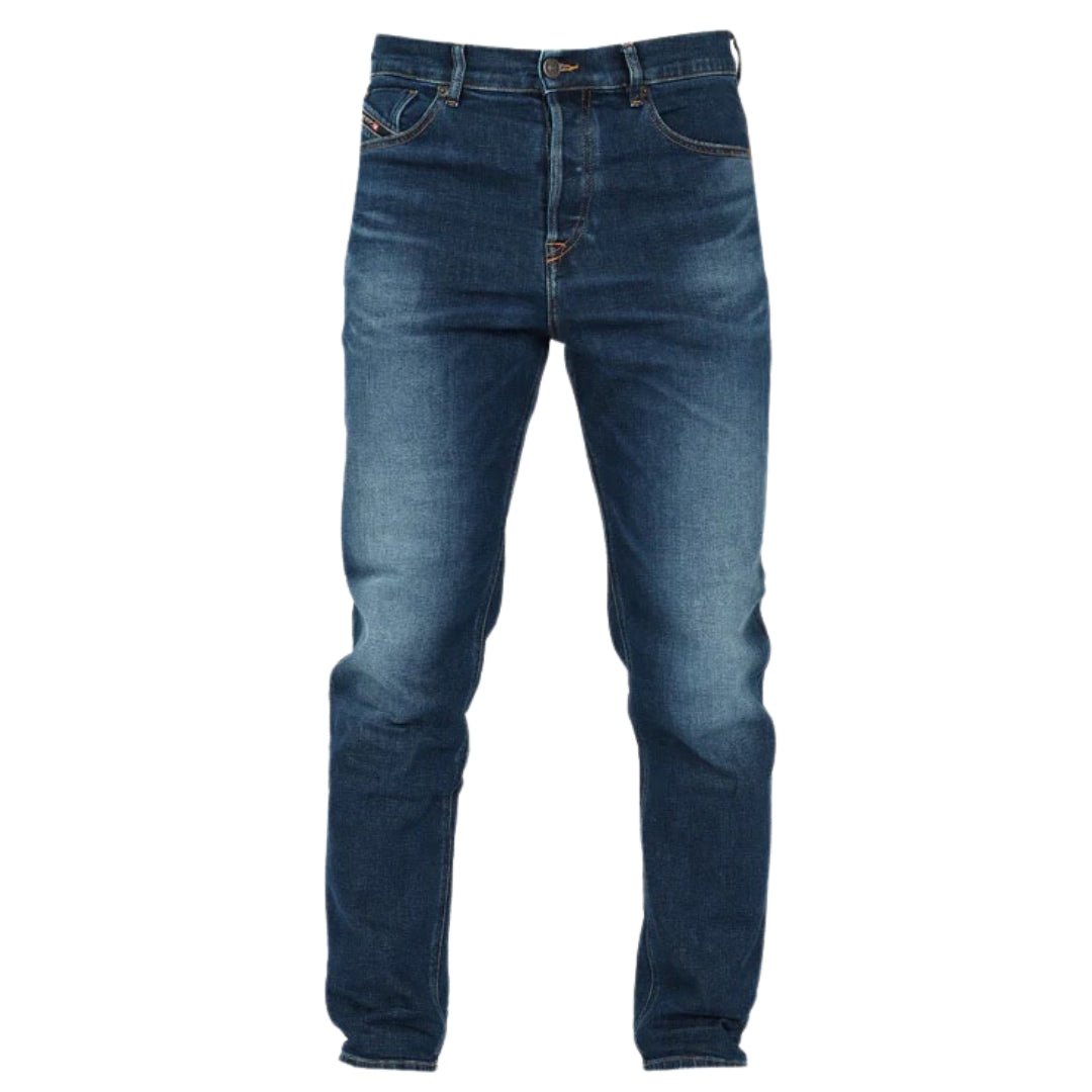 Diesel D-Fining Stone Washed Blue Denim Jeans