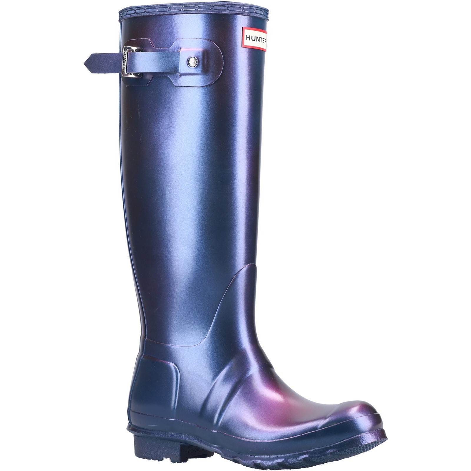 Hunter Original Tall Nebula Plain Rubber Wellingtons