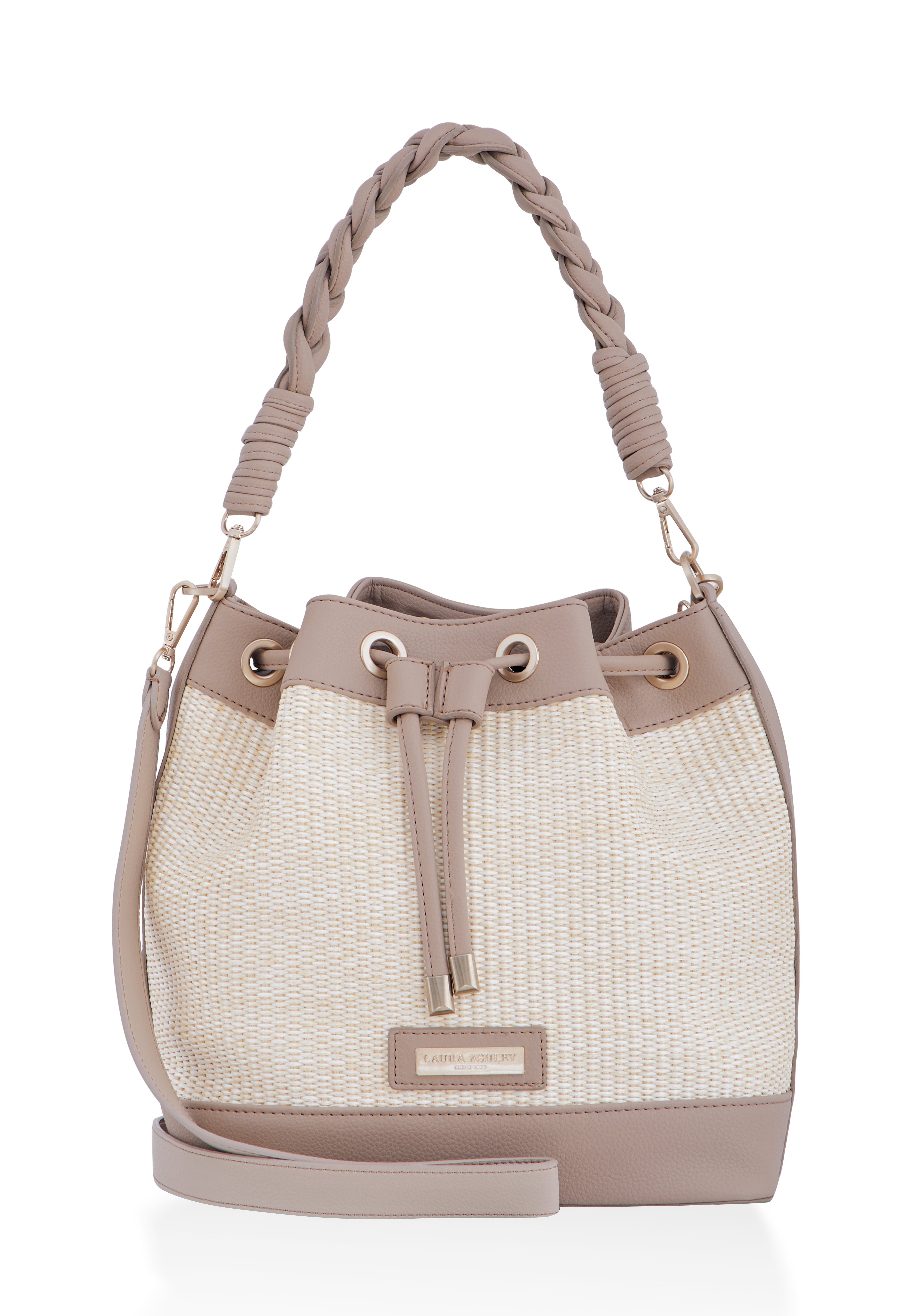 Laura Ashley Mink Bucket Bag