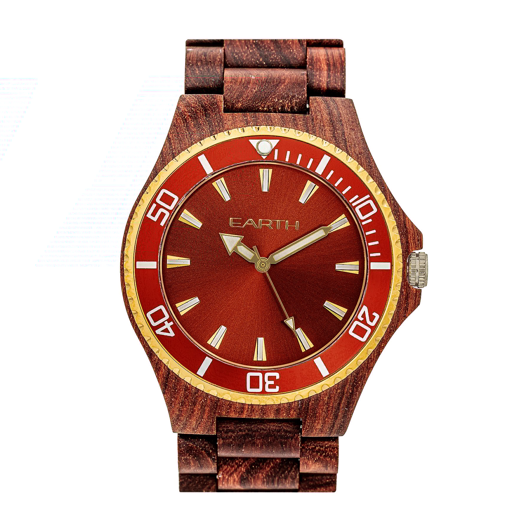 Earth Wood Centurion Bracelet Watch