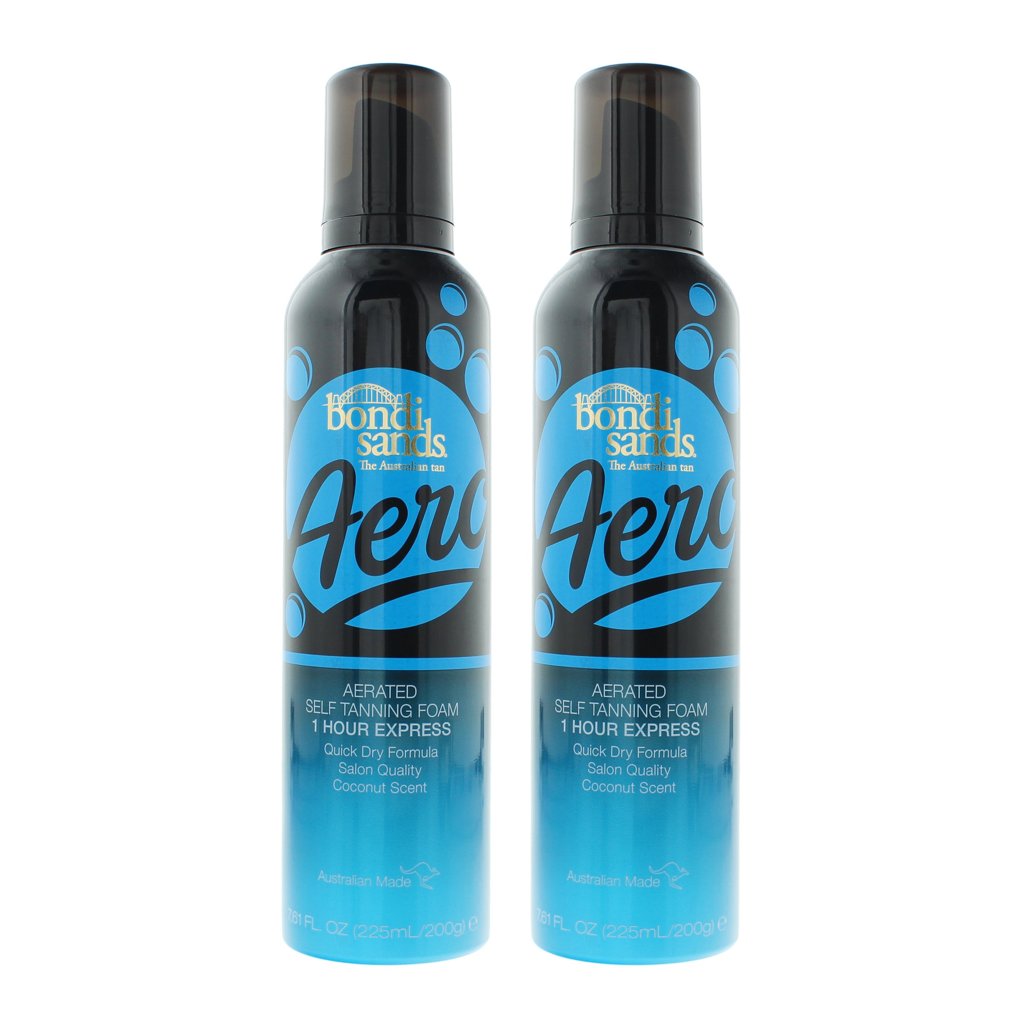 Bondi Sands The Australian Tan 1 Hour Express Self Tan Foam 225ml X 2