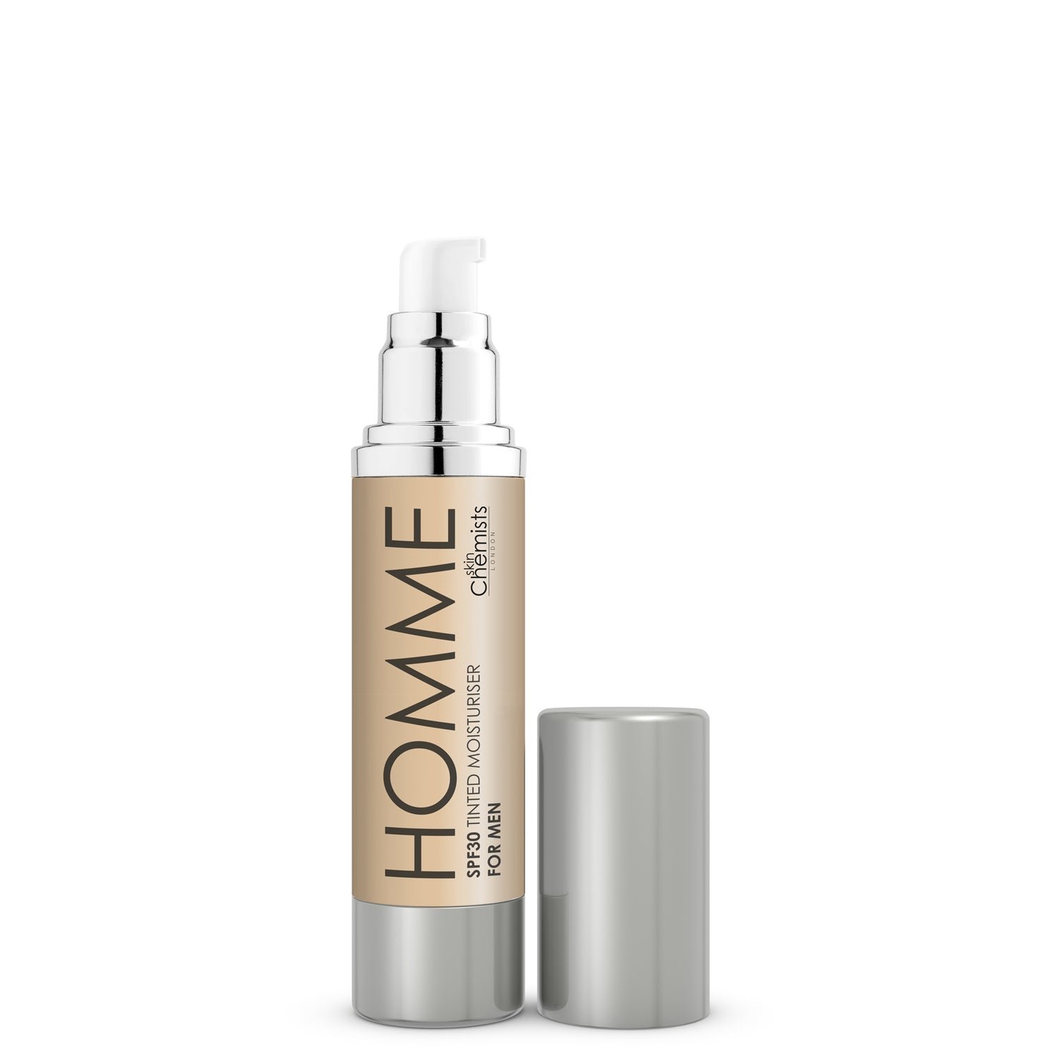 skinChemists Men's Tinted Light Moisturizer SPF 30 50ml