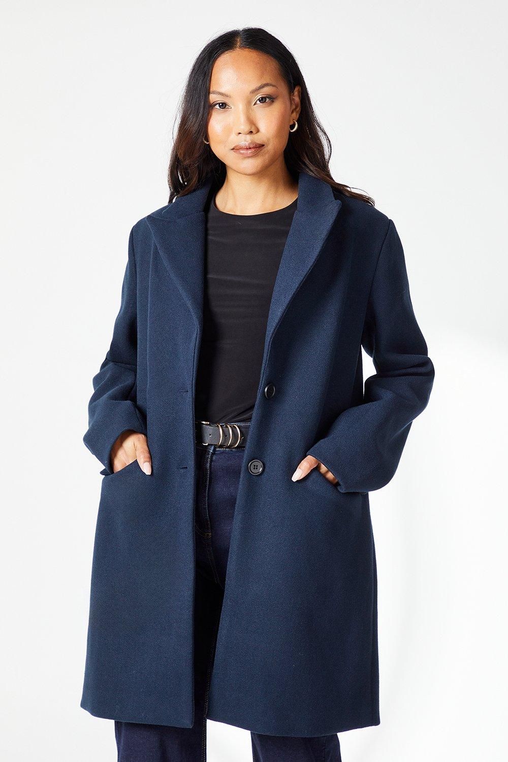 Double Breasted Crombie Coat